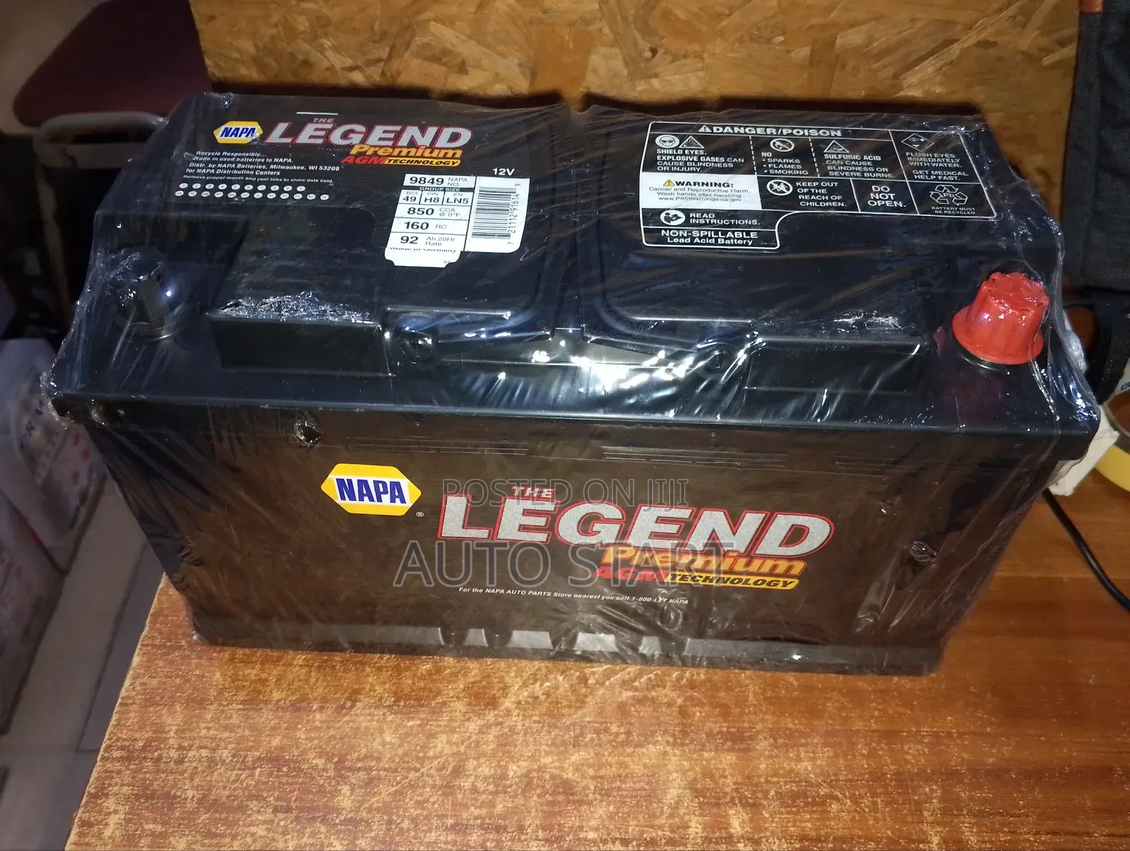 Car Battery Agm 19 Plate/850cc in Accra Metropolitan - Vehicle Parts ...