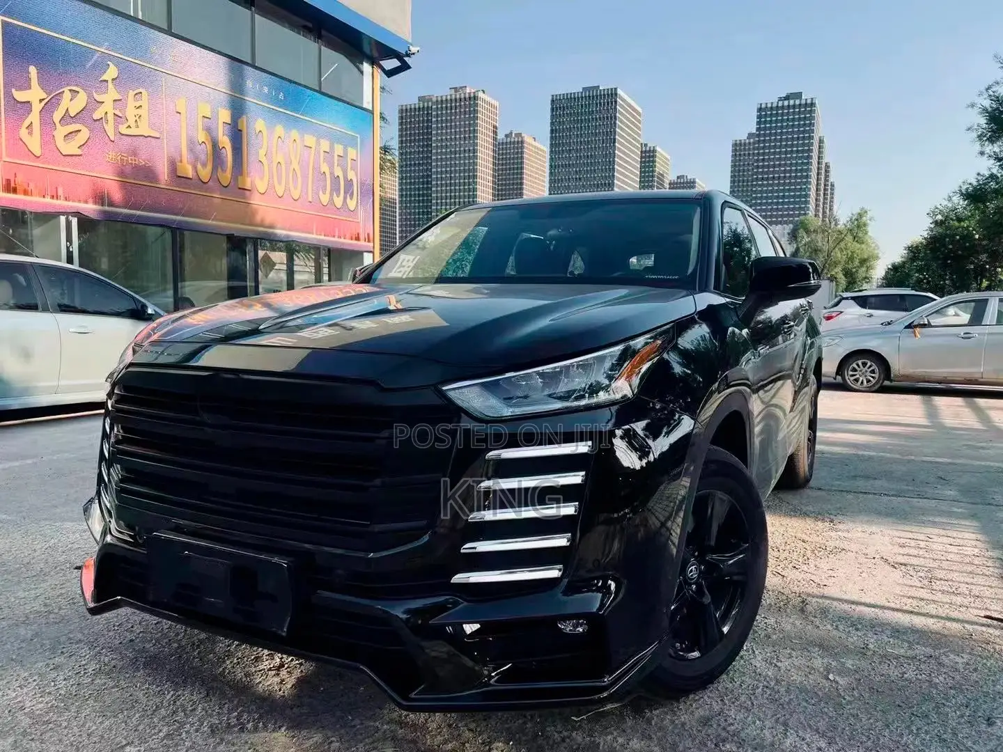 2021-2024 Toyota Highlander Upgrade Body Kit Facelift in Kumasi ...