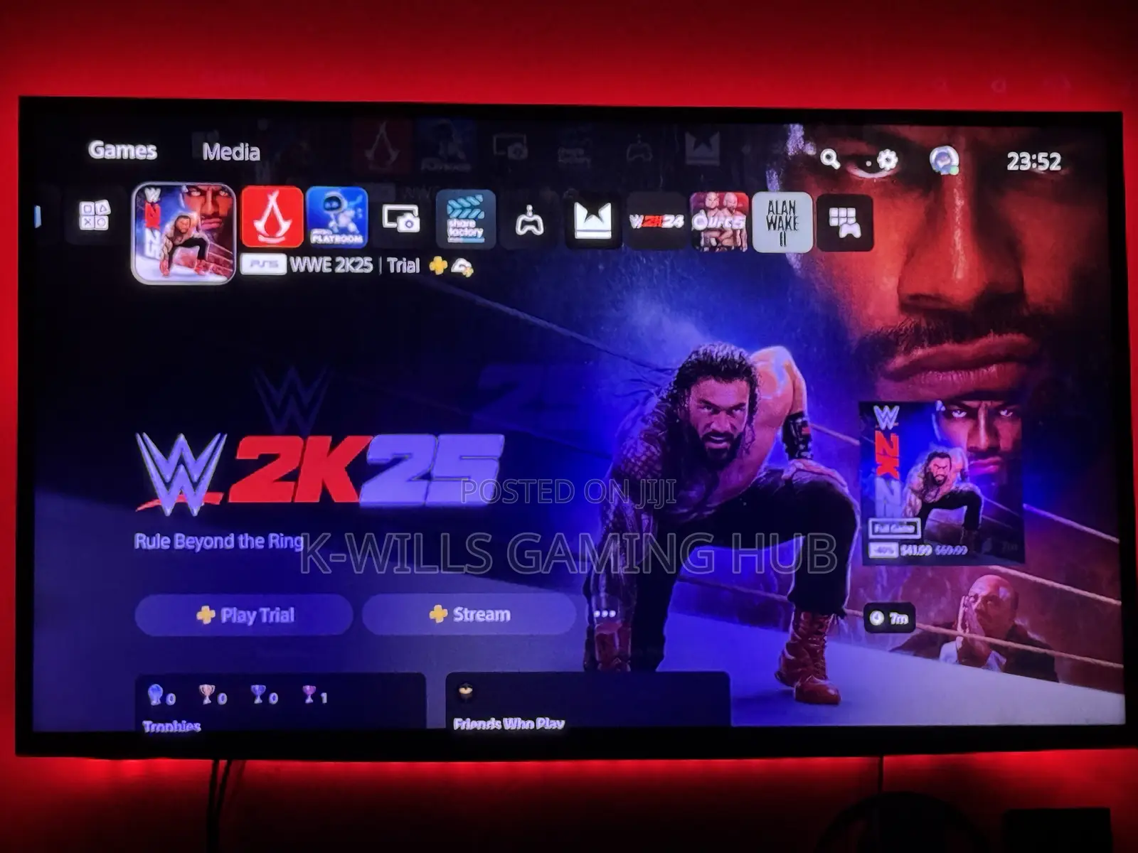 Wwe 2k25 Ps5/Ps4 Game Installation in Kumasi Metropolitan - Video Games ...