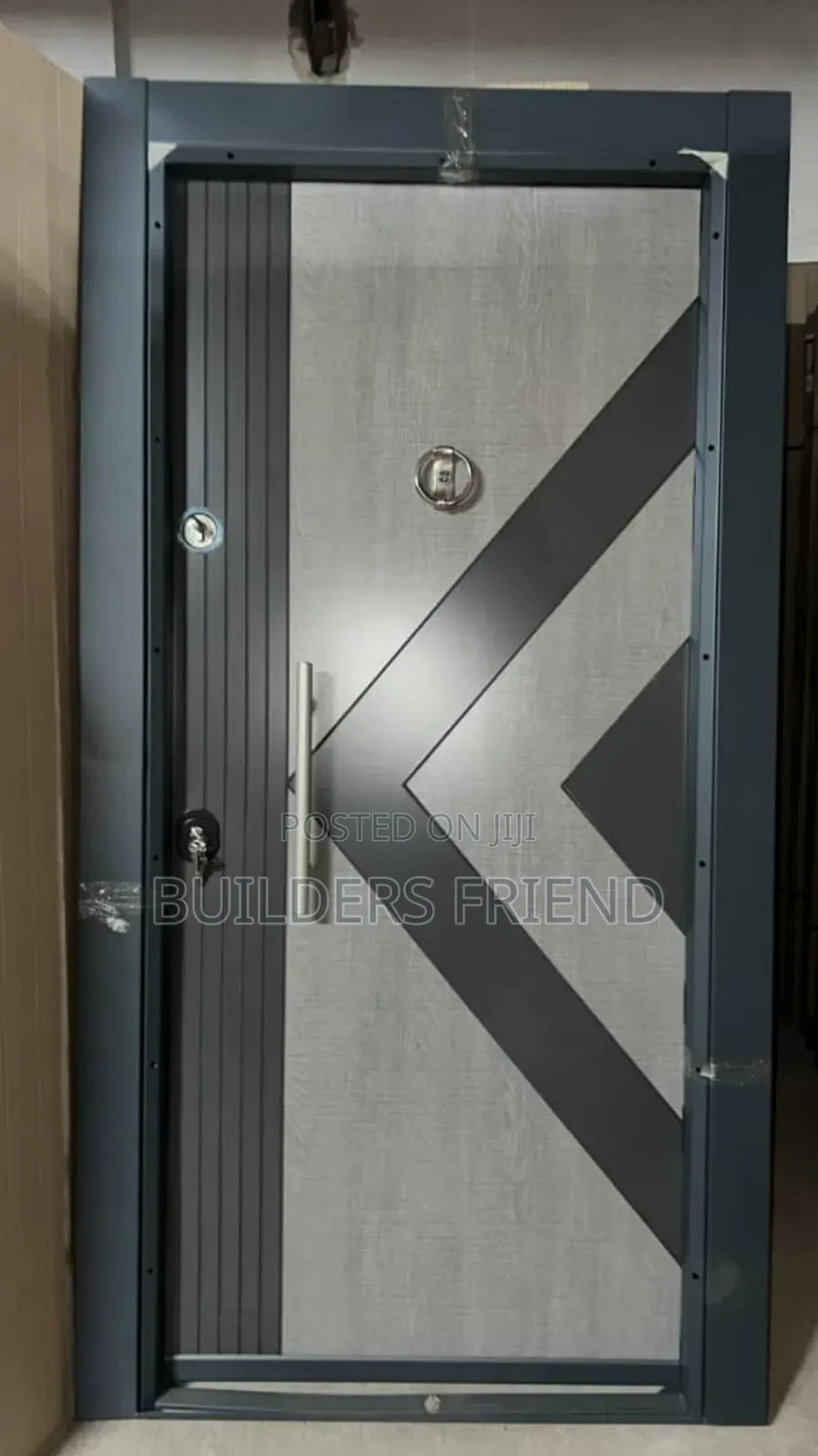 Gray Turkish Single Heavy Security Door in Single in Achimota - Doors ...