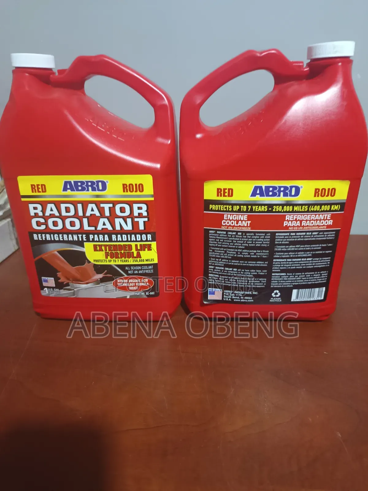 Abro Red Radiator Coolant – 1 Gallon in Abossey Okai - Vehicle Parts ...