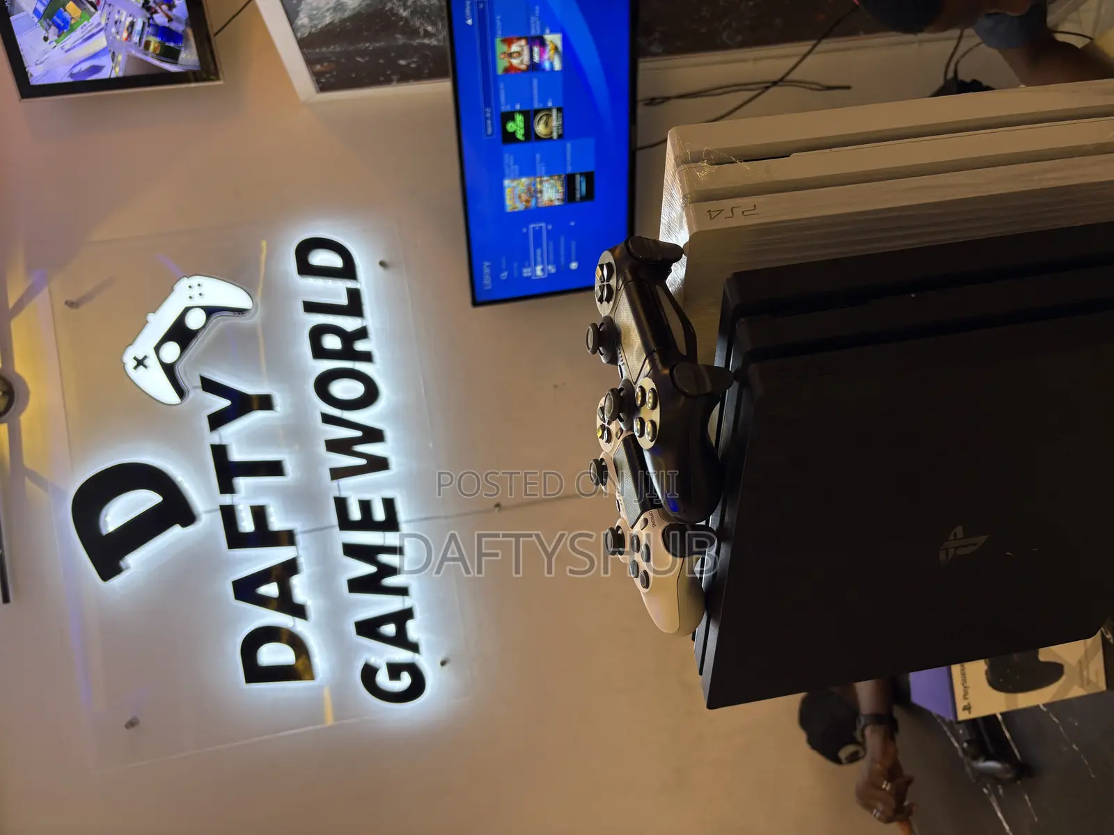 Uk Used Ps4 Pro With 2 Controllers in Accra Metropolitan - Video Game ...