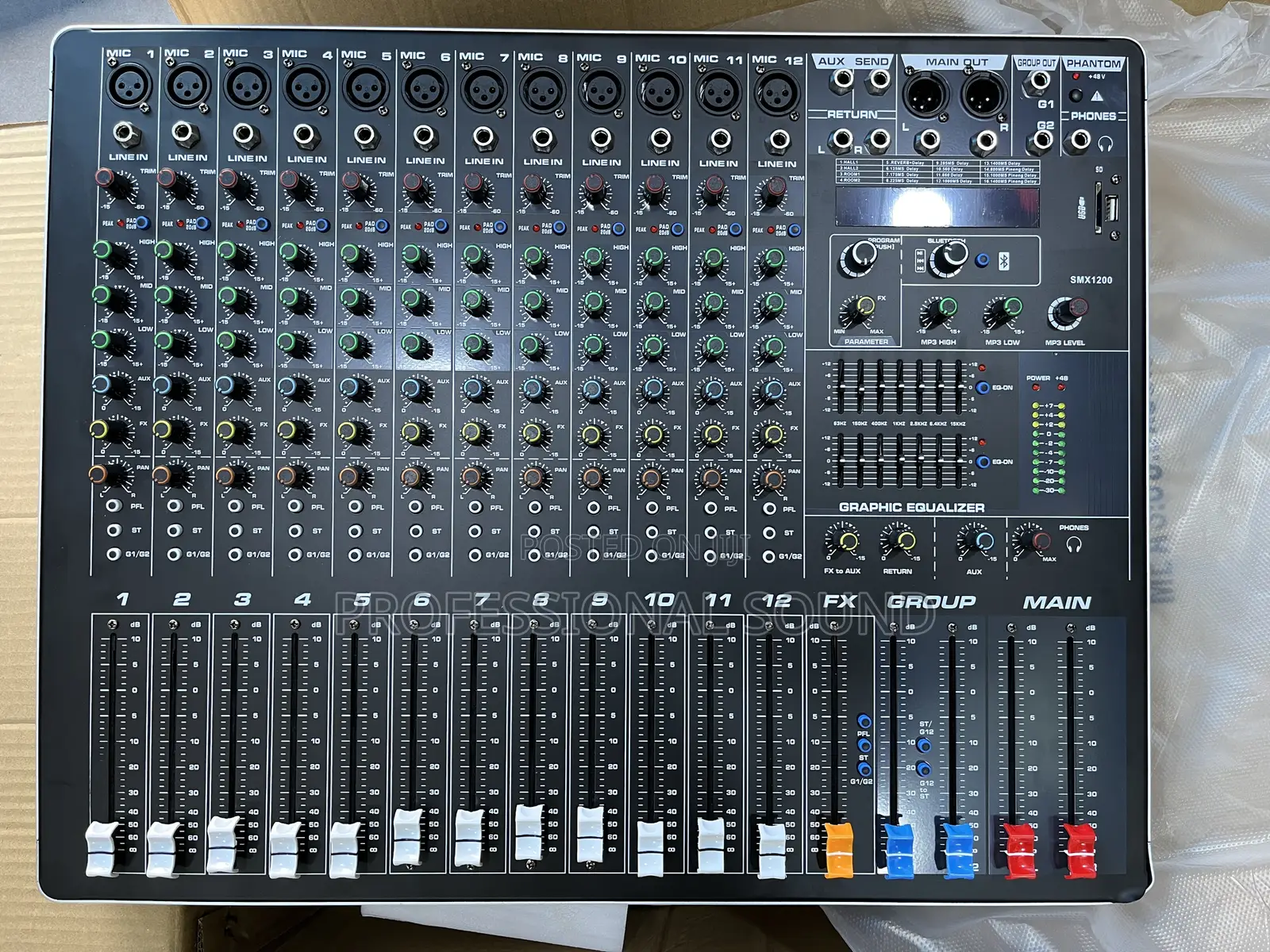 SMX 12 Channel Mixer in Accra Metropolitan - Audio & Music Equipment ...