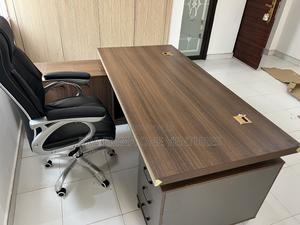 Executive L Shape Tabel With Leather Chair in Adenta - Furniture, Bra ...
