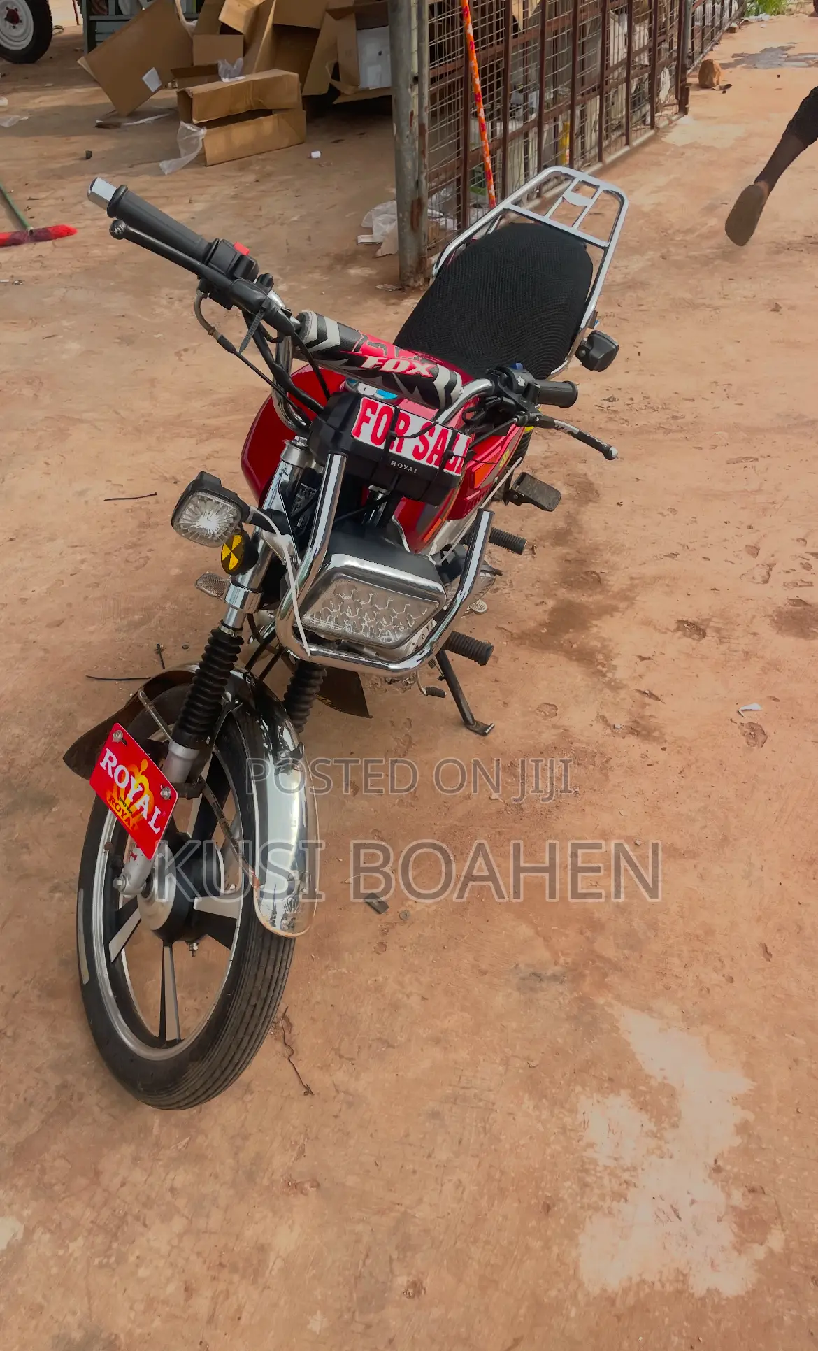 Royal Motorcycle 2025 Red in Accra Metropolitan - Motorcycles ...