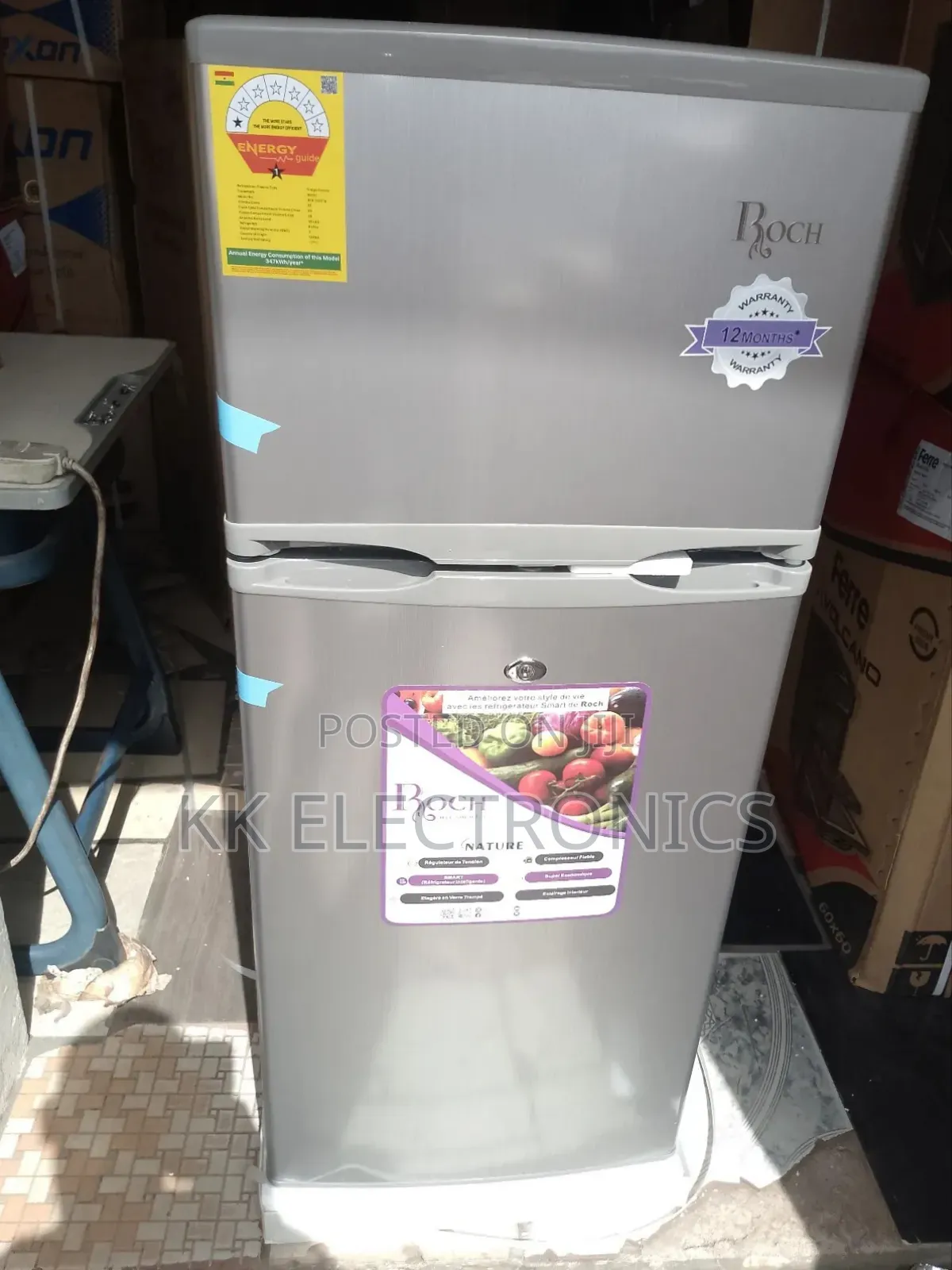 Quick and Smart Roch Refrigerator Top Freezer 117 Liters in Accra ...