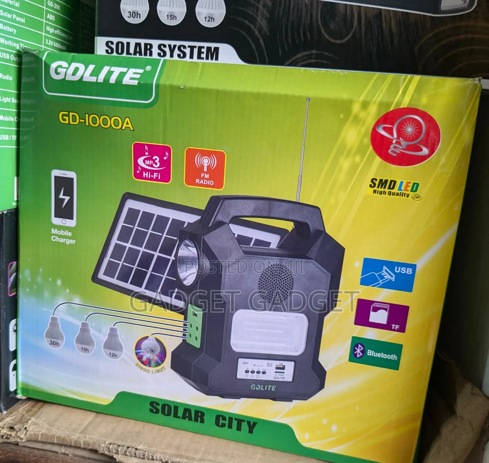Solar Light With Bluetooth, Solar Panel in Accra Metropolitan - Solar ...