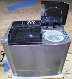 Excellent-•Lg *18kg* Twin Tub Wind Jet Dry Washing Machine in Madina ...