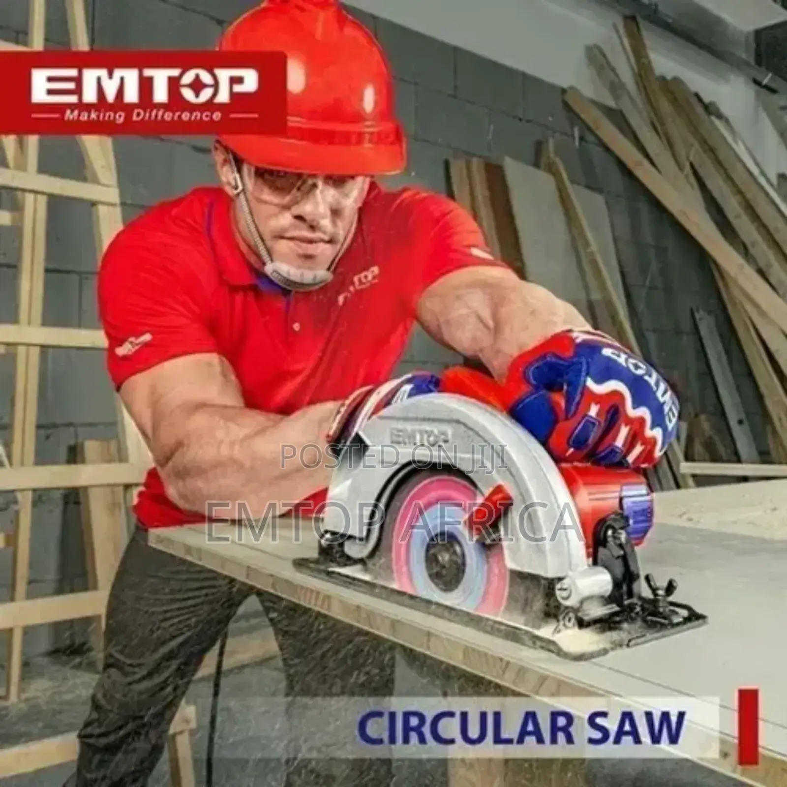Emtop Ecsw1853 Circular Saw | 185mm Blade | Precision Cutting Power in ...