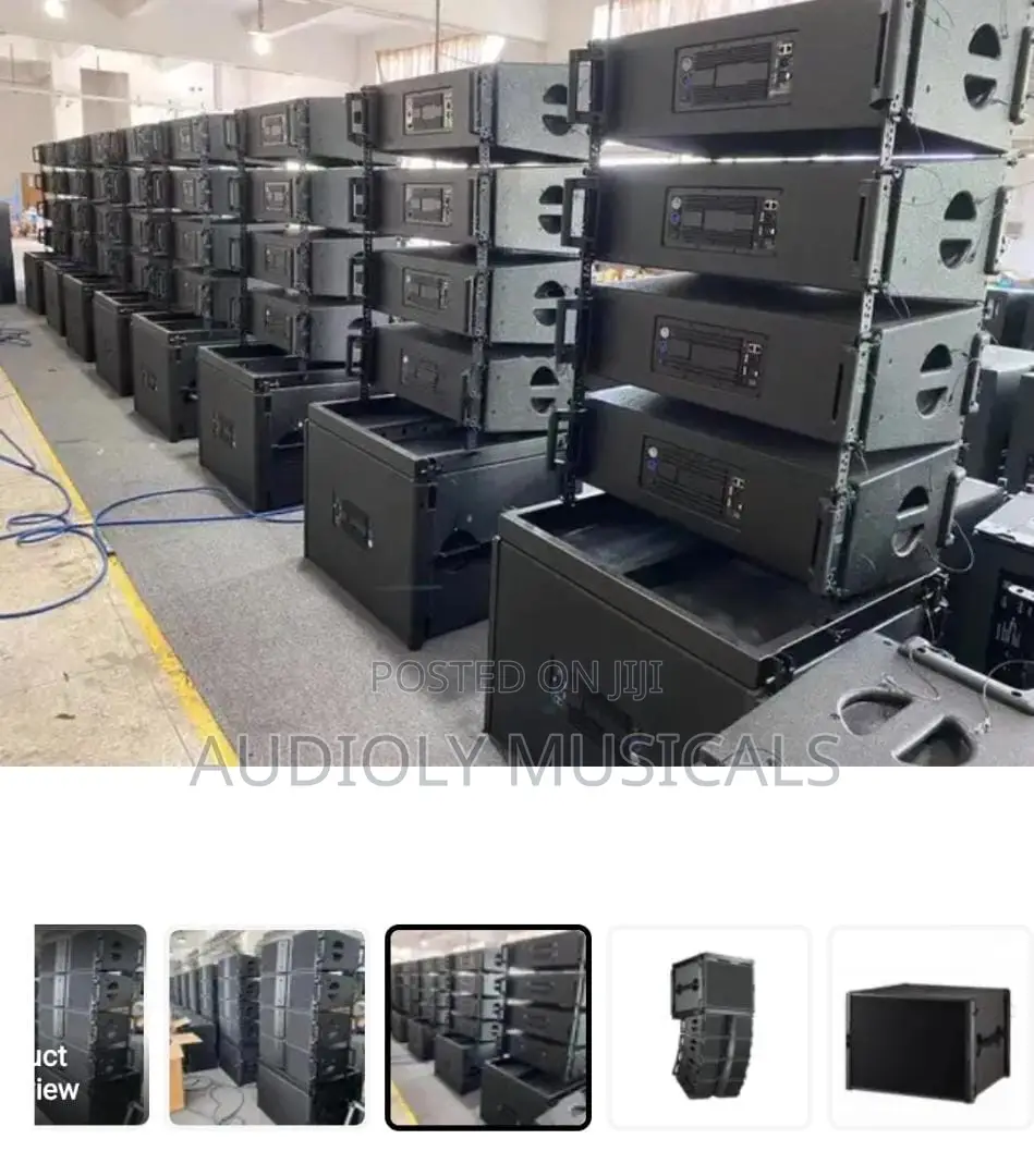 Line Arrays- 12-Inches Speaker in Accra Metropolitan - Audio & Music Equipment, Audioly Musical ...