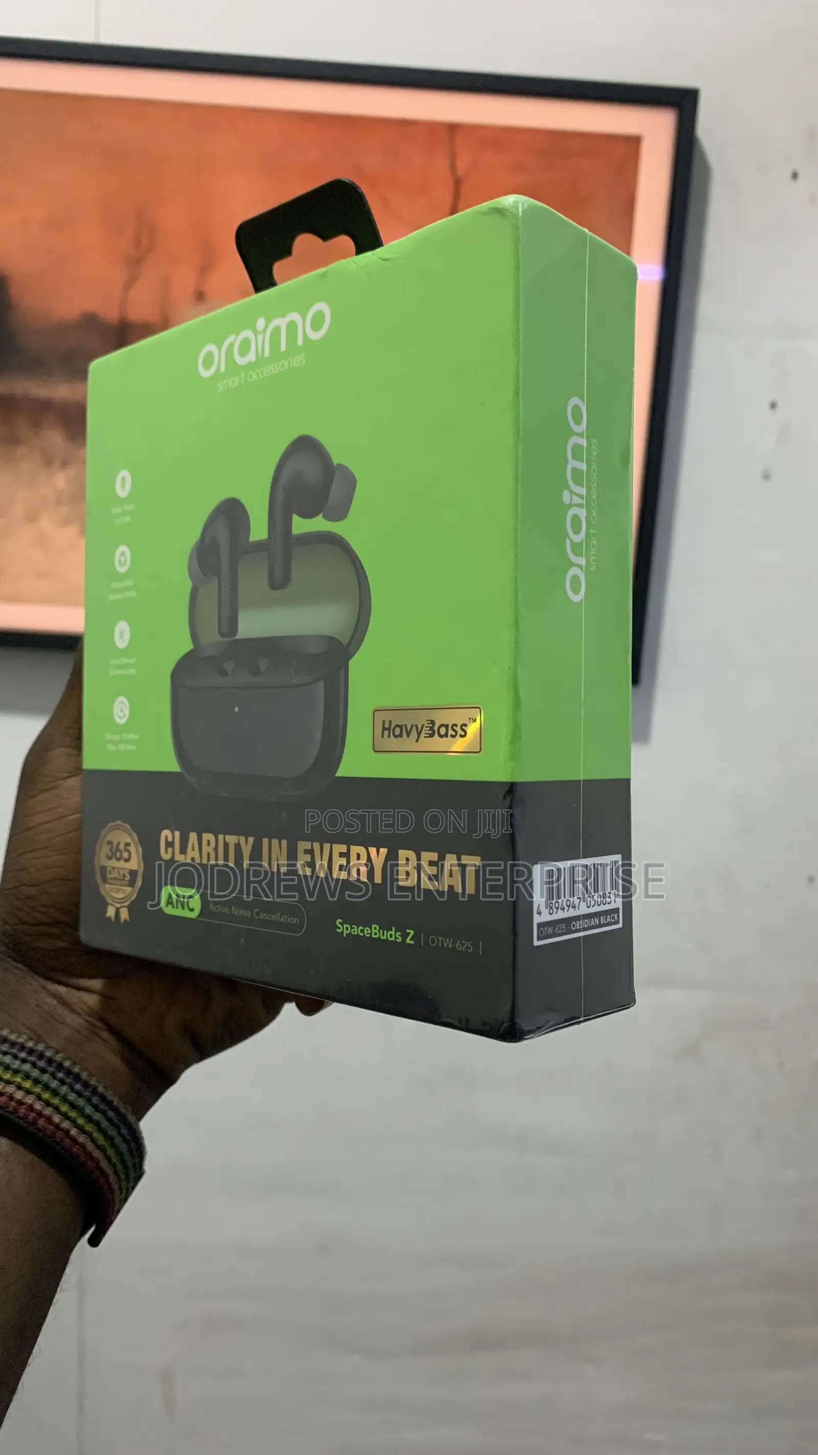 Oraimo Spacebuds Z Anc True Wireless Earbuds, Spatial Audio for sale ...