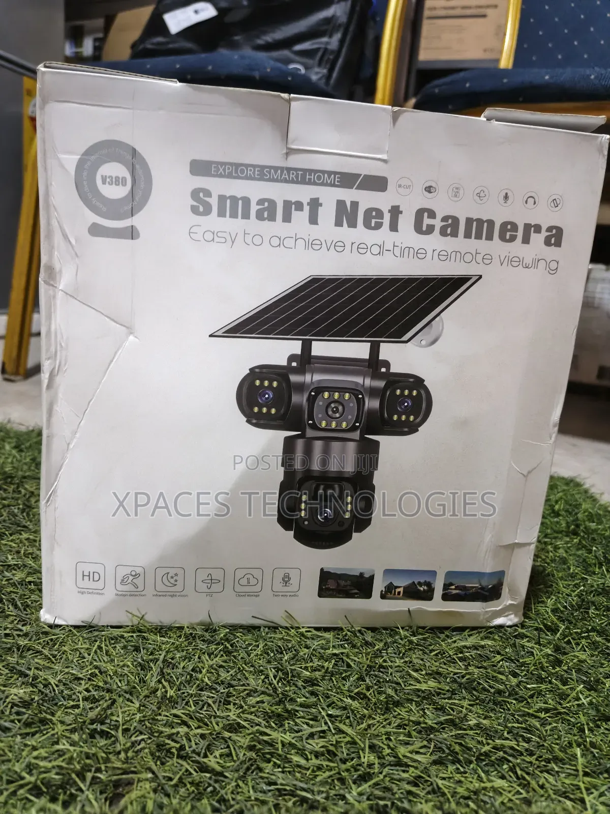 V380 4g Smart Net Solar With 3 Screen Camera in Madina - Security ...