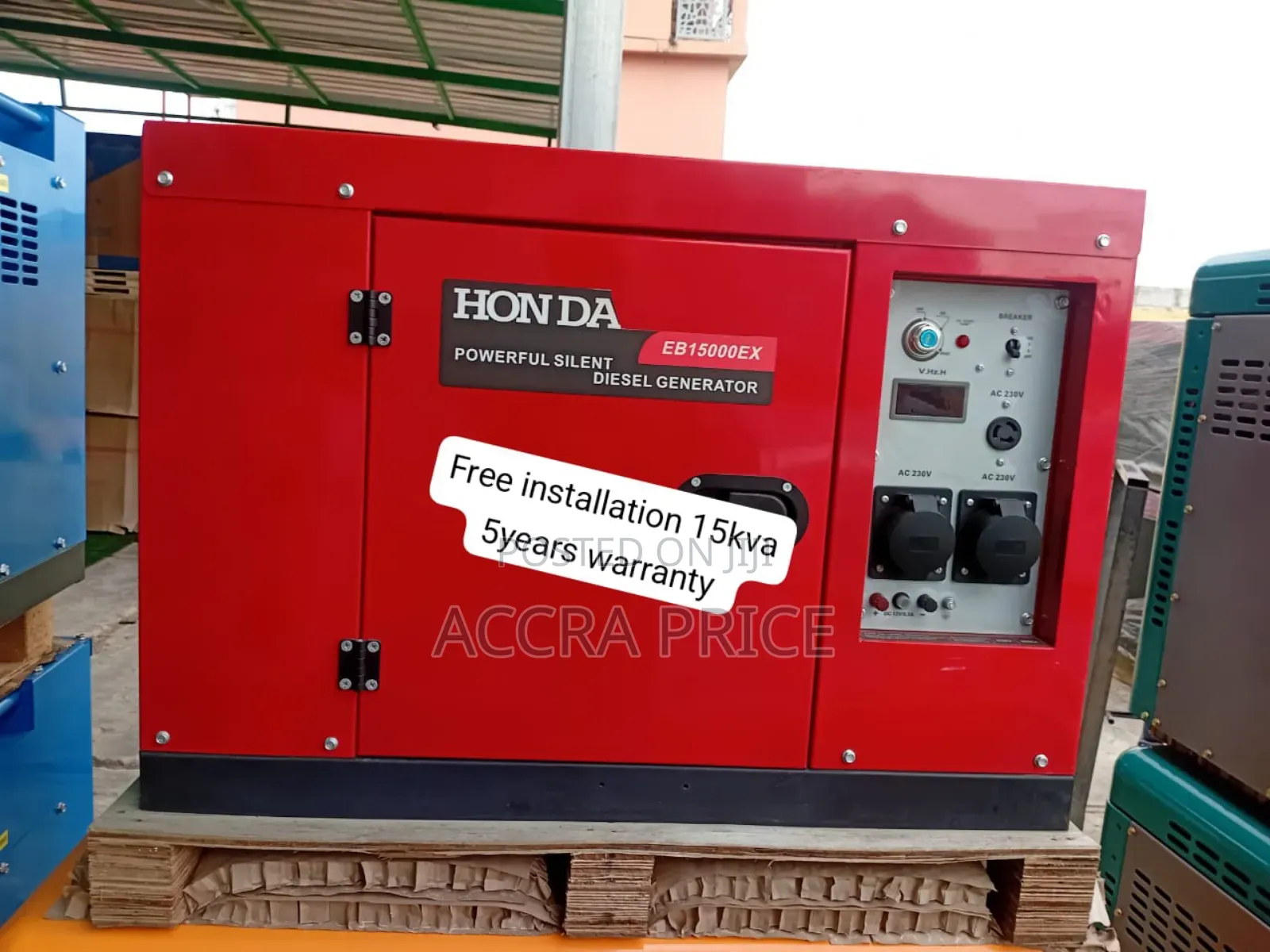 Heavy Duty Generator Honda 15kva Diesel Generator 16500w in Accra ...