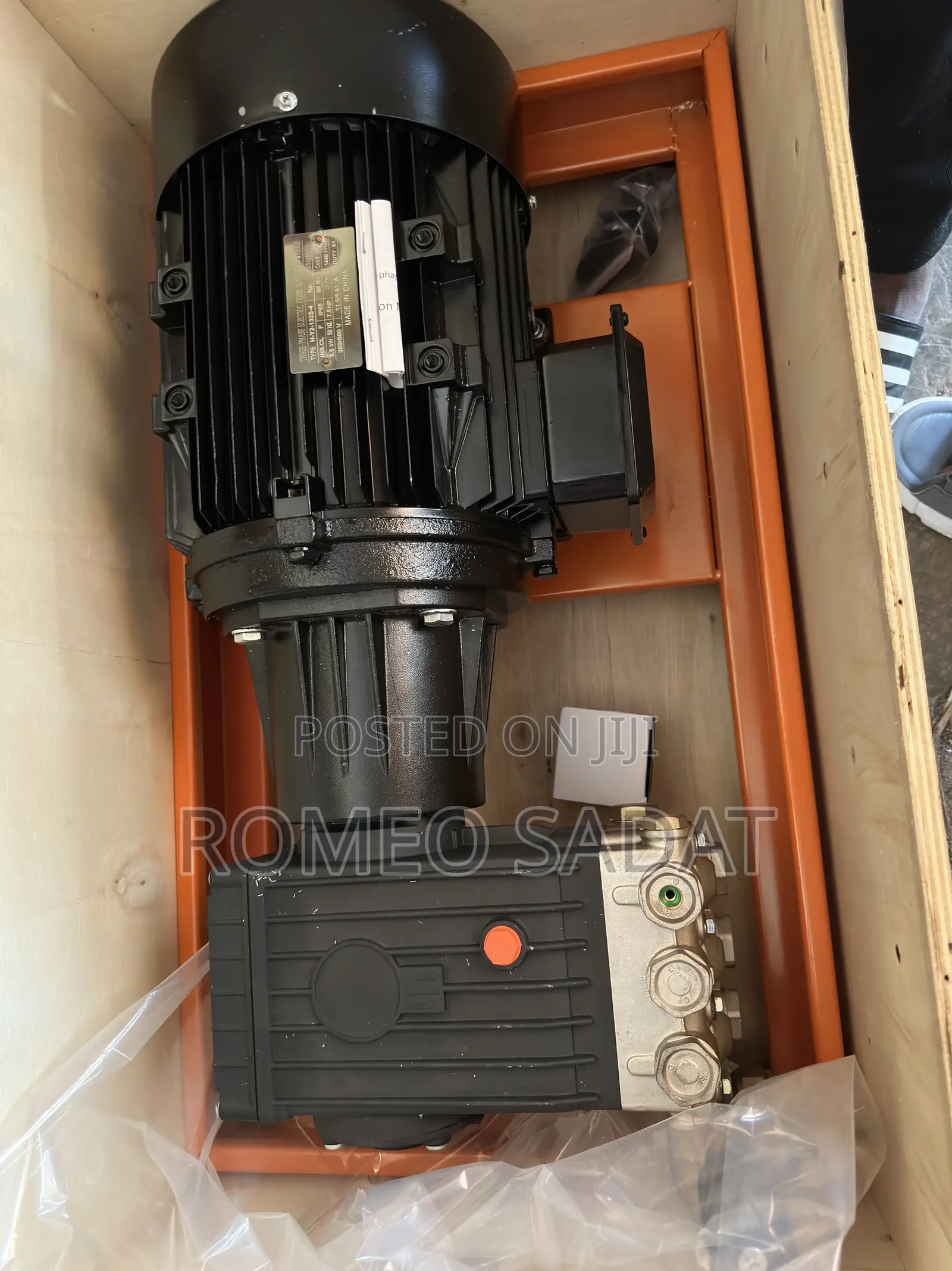 7.5 Three Phase Pressure Pump Washing Bay Complete With Gun. in Accra ...