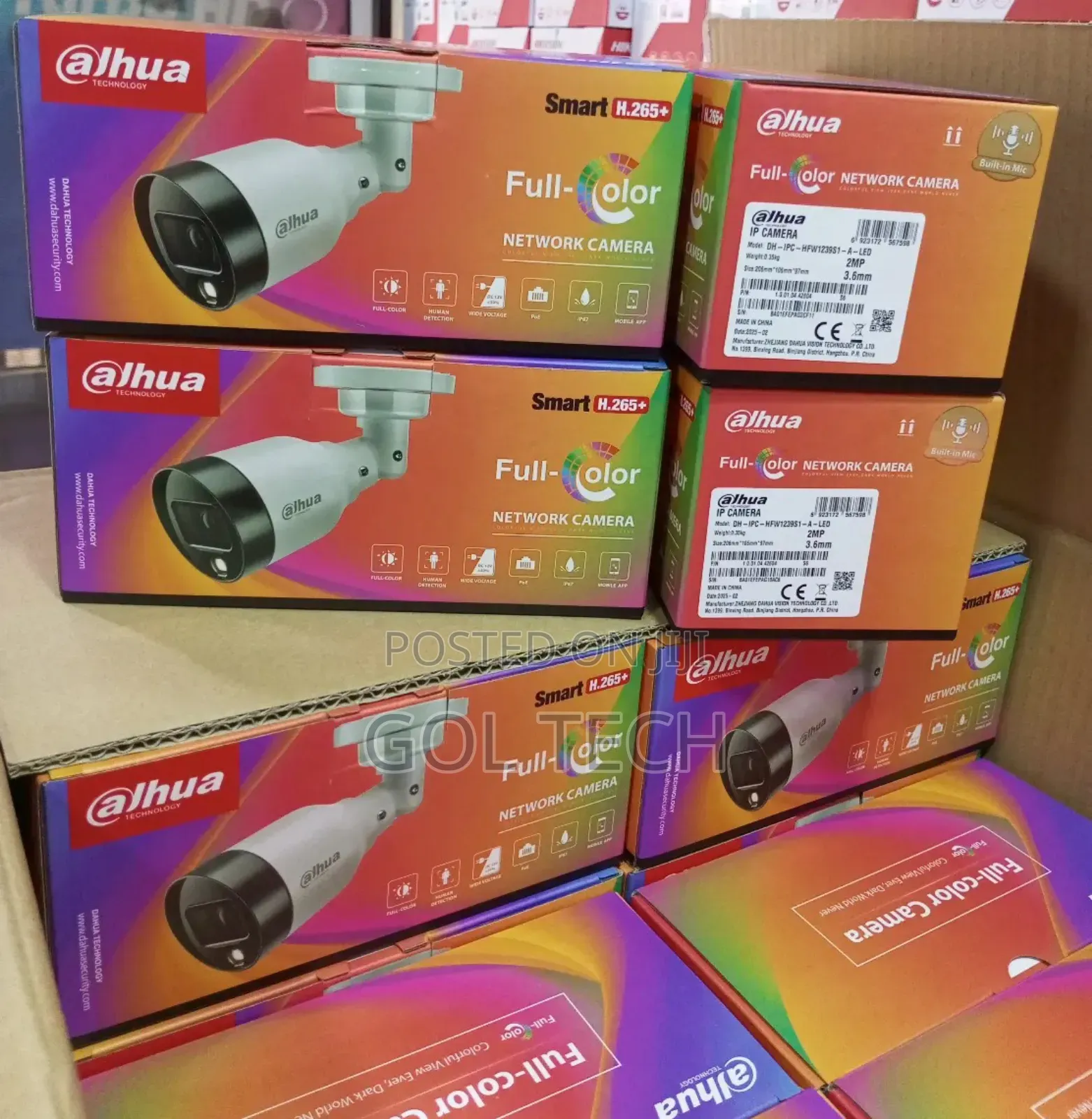 Dahua 2mp Ip Camera Color With Audio Dh-Ipc-Hfw1239s1-a-Led in Kasoa ...