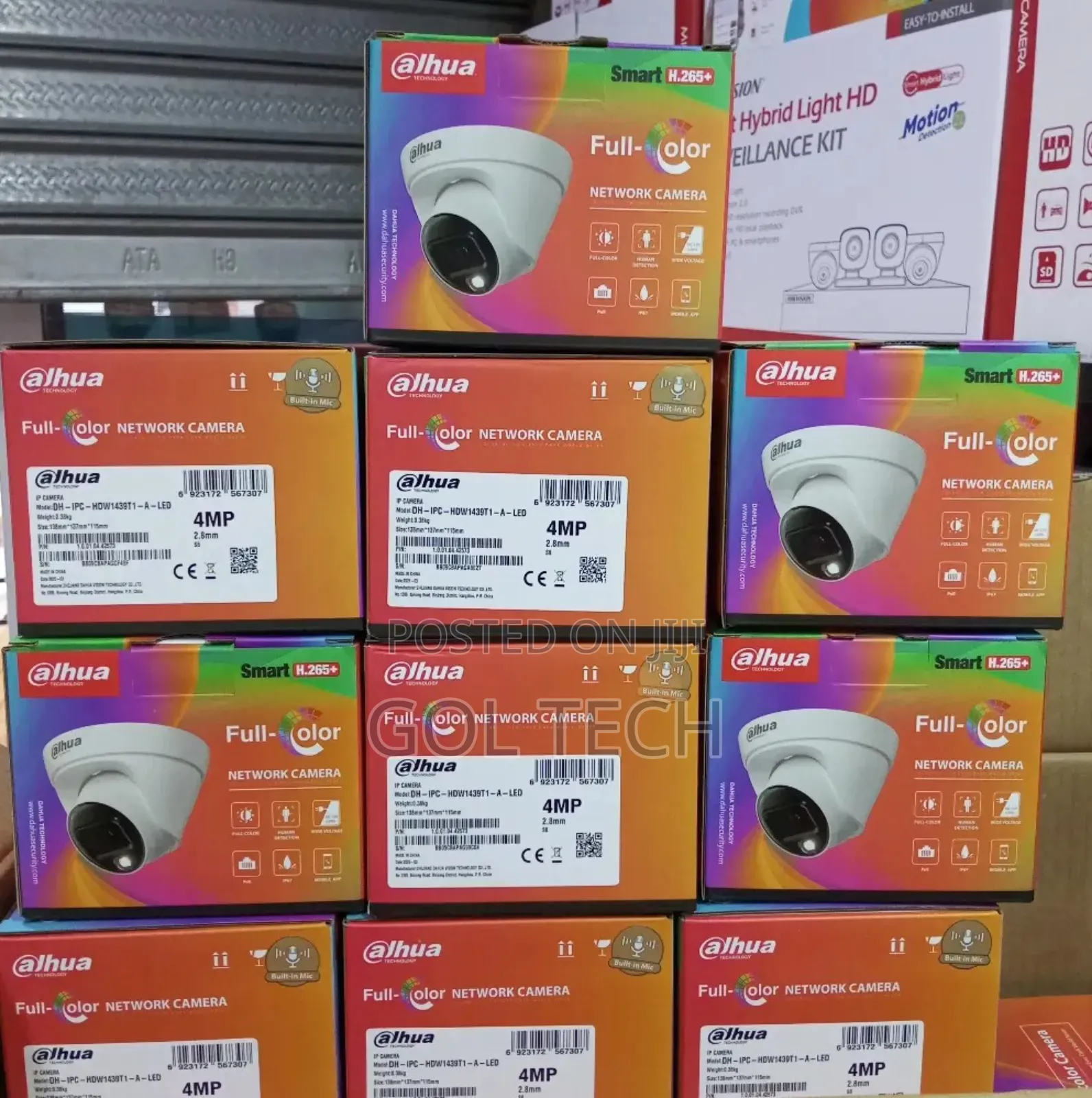 Dahua 4mp Ip Camera Color With Audio Dh-Ipc-Hdw1439t1-a-Led for sale ...