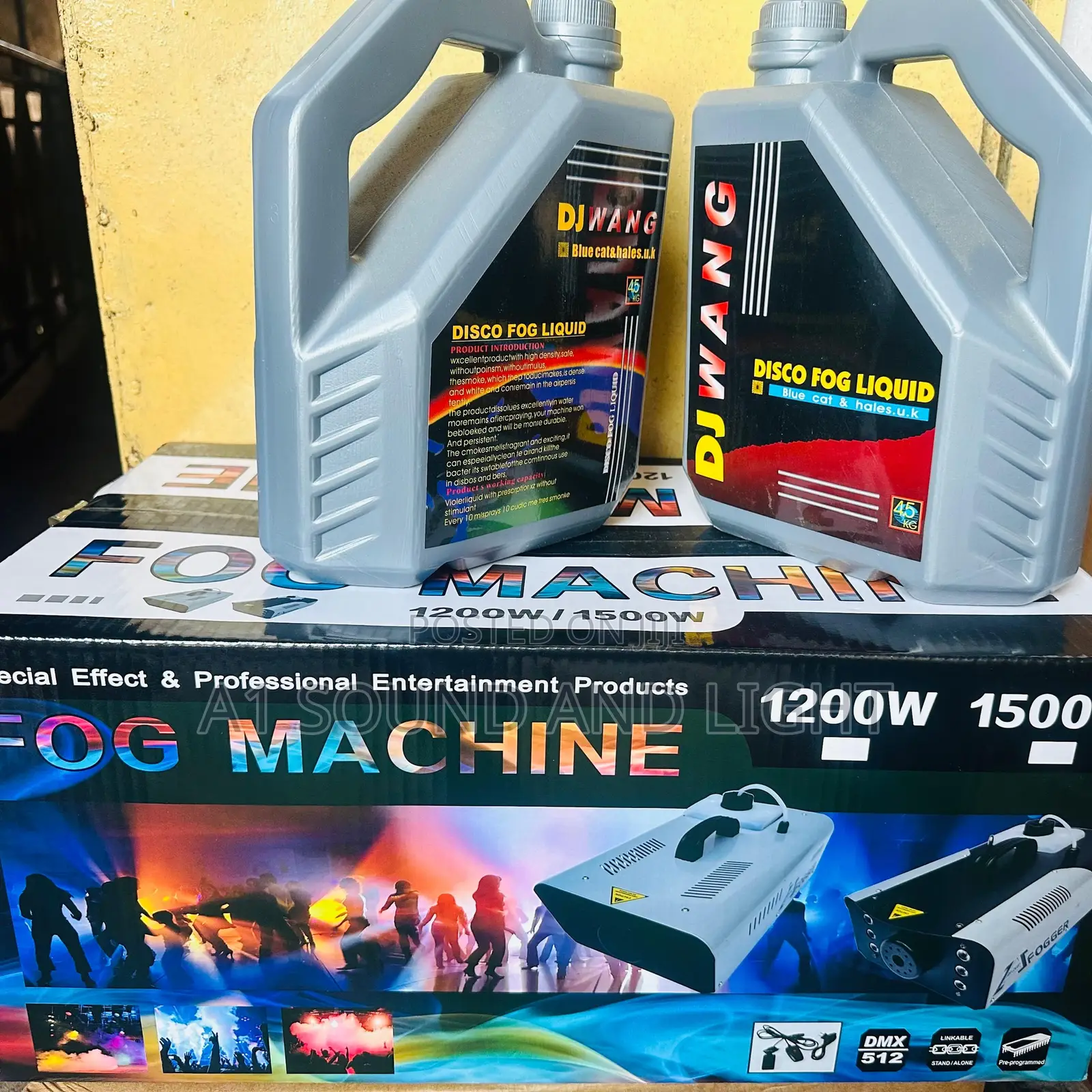 Fog / Smoke Machine [1500w] And Liquid Set in Accra Metropolitan ...