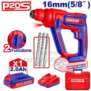 Emtop Elrh201681 20v Cordless Rotary Hammer 5100bpm 16mm in Kumasi ...