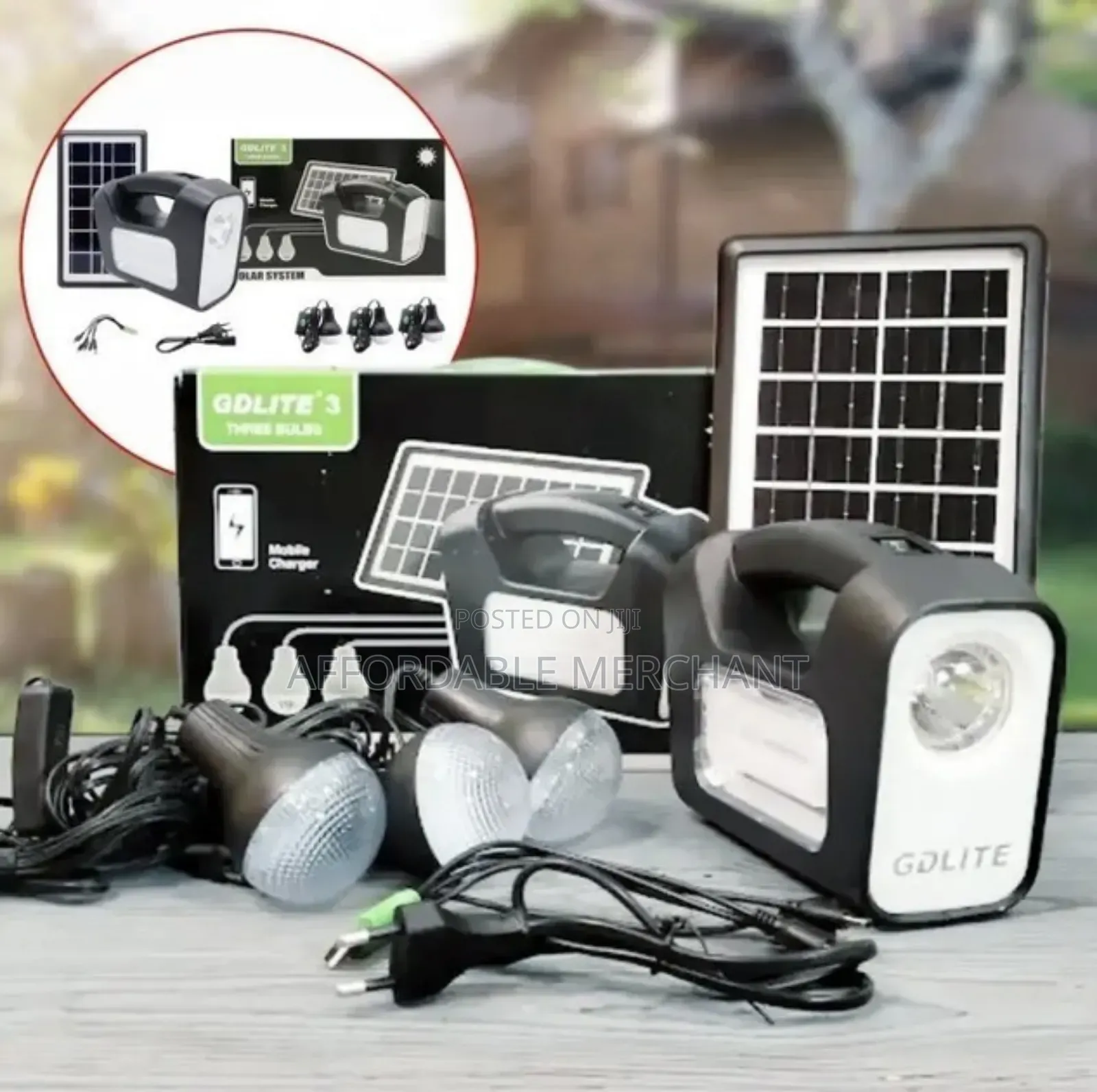 Gdlite Rechargeable Solar With 3 Bulb in Accra Metropolitan - Solar ...