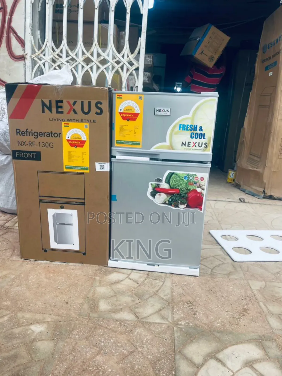 Nexus Table Top Double Door Fridge With Capacity 80lite in Kumasi ...
