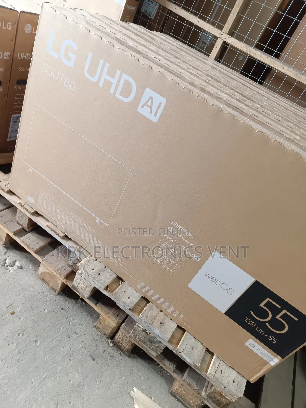 Lg 55"(55ut80) Smart Uhd 4k Satellite Digital Led Tv in Achimota - TV ...