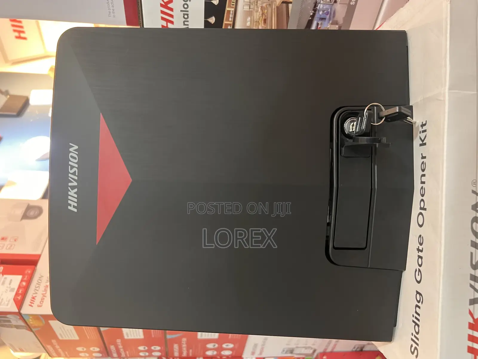Hikvision Wifi Sliding Gate Motor. No Battery and Rack in Kasoa ...