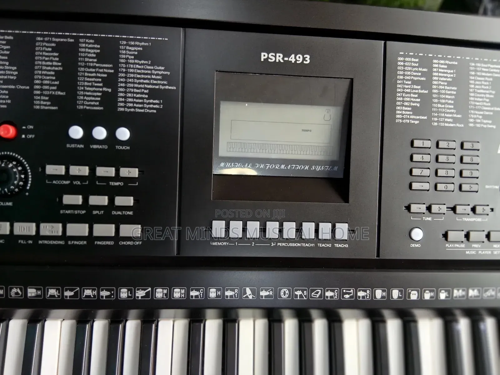 GLS PSR 493 Keyboard in Accra Metropolitan - Audio & Music Equipment ...