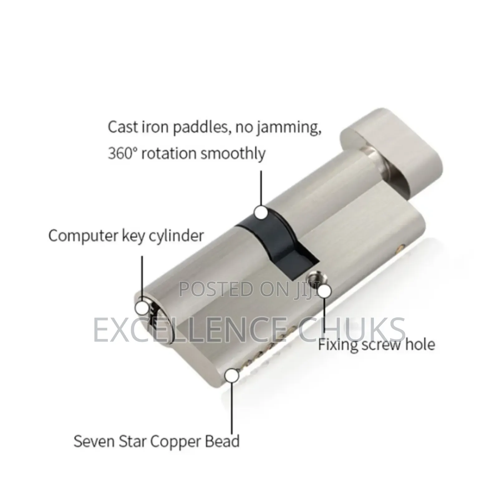 Single Open 60-90mm, Computer,Anti Theft,Anti Explosion Keys in Adabraka - Doors & Security ...