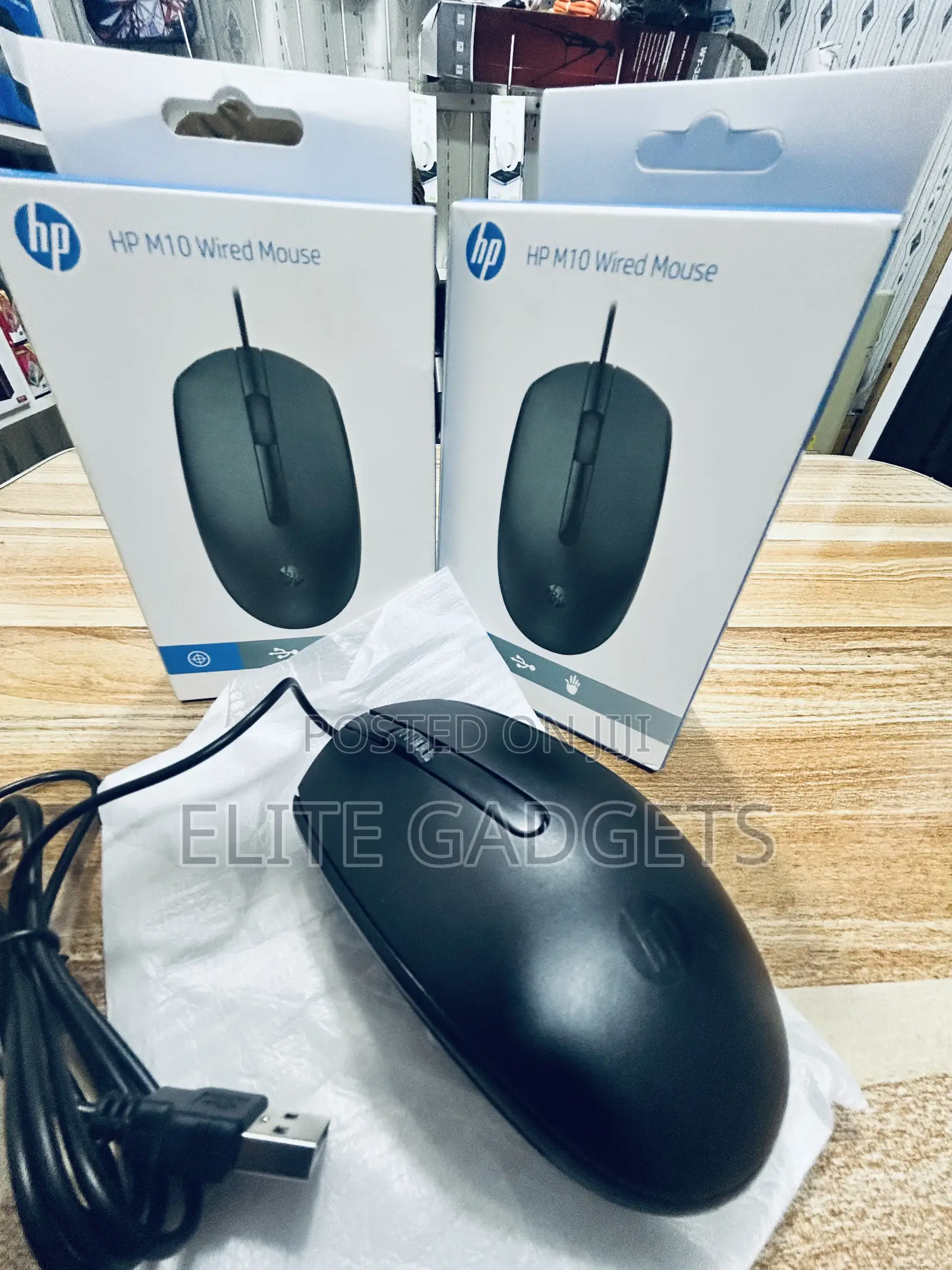 Hp M10 Wired Mouse in Madina - Computer Accessories , Elite Gadgets ...