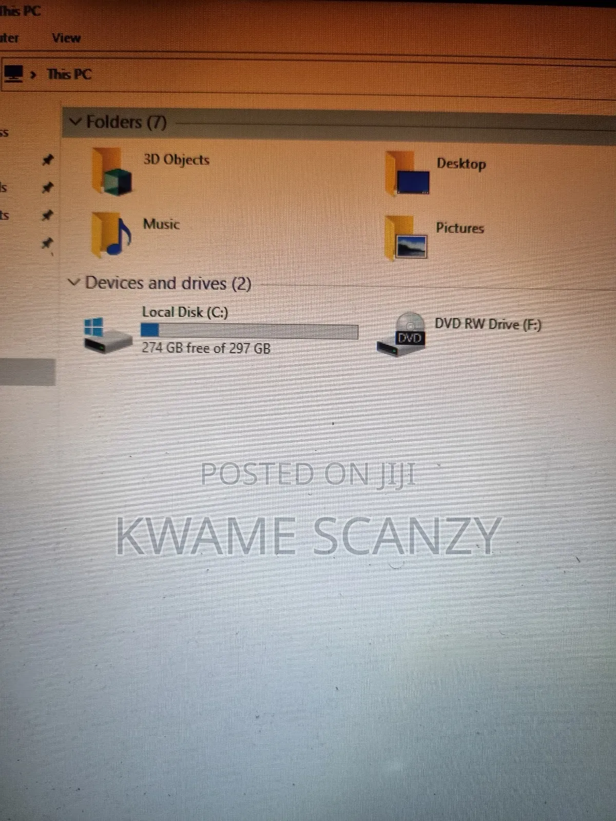 Laptop HP Pavilion 15 8GB Intel Core I7 HDD 32GB in Achimota - Laptops & Computers, Kwame Scanzy ...