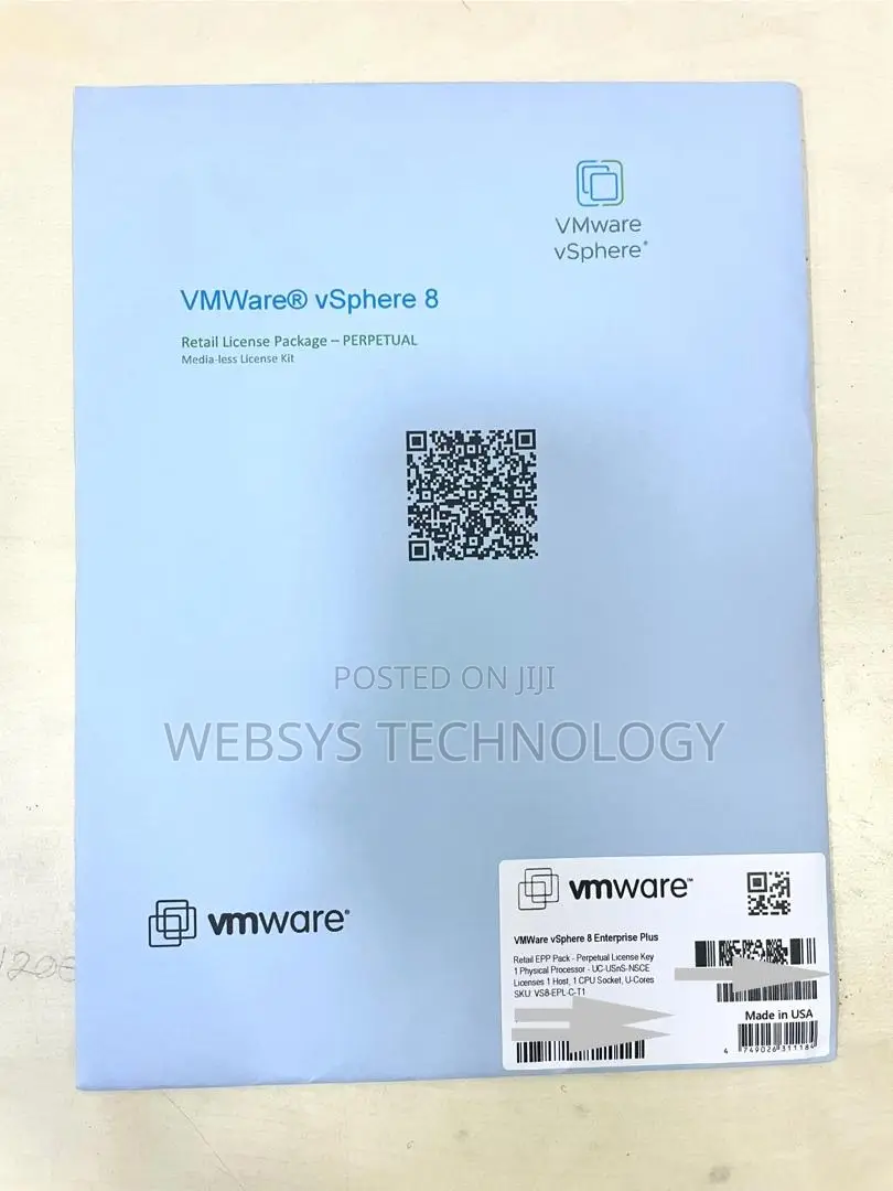 Vmware Vsphere 8 Enterprise Plus (Genuine) in Dome - Software, Thompson Elikem | Jiji.com.gh
