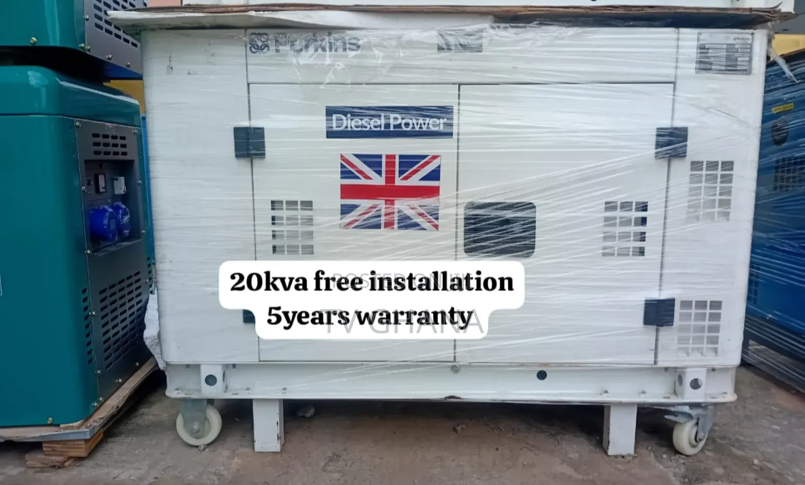 Gen That Make Life Easy Perkins 20kva Diesel Generator 20kva in Accra ...