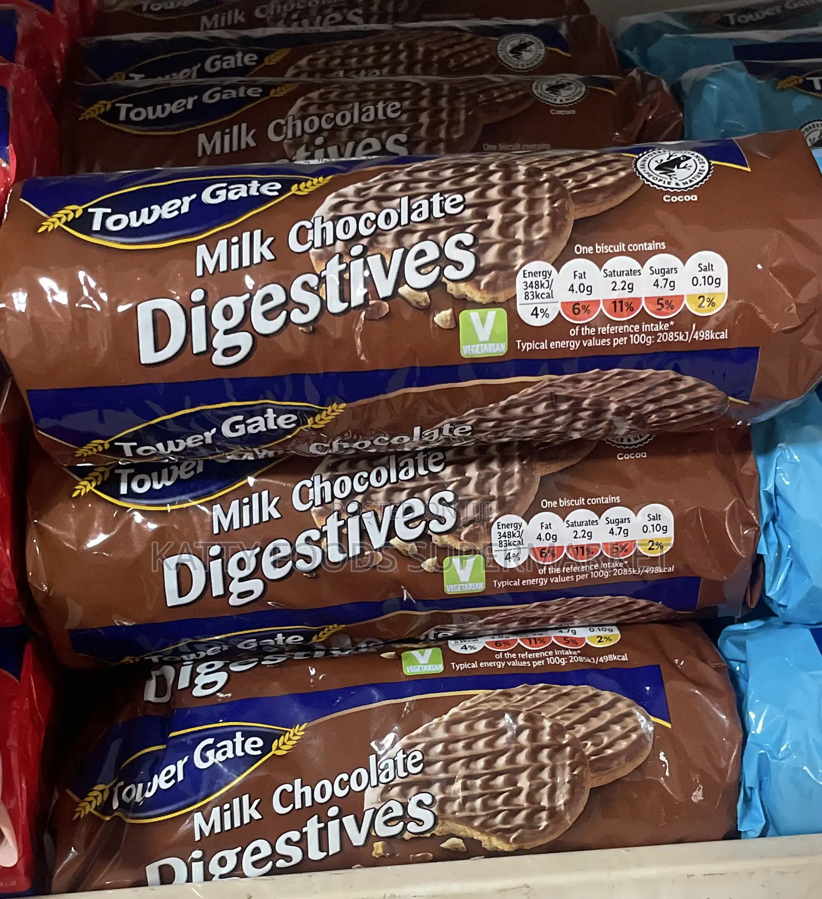 Discounted! Towergate Milk Chocolate Digestives Available at Katty! in ...