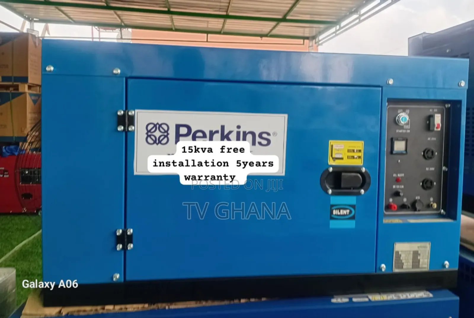 Auto Voltage Regulator Inside Perkins 15kva Diesel Generator in Accra ...