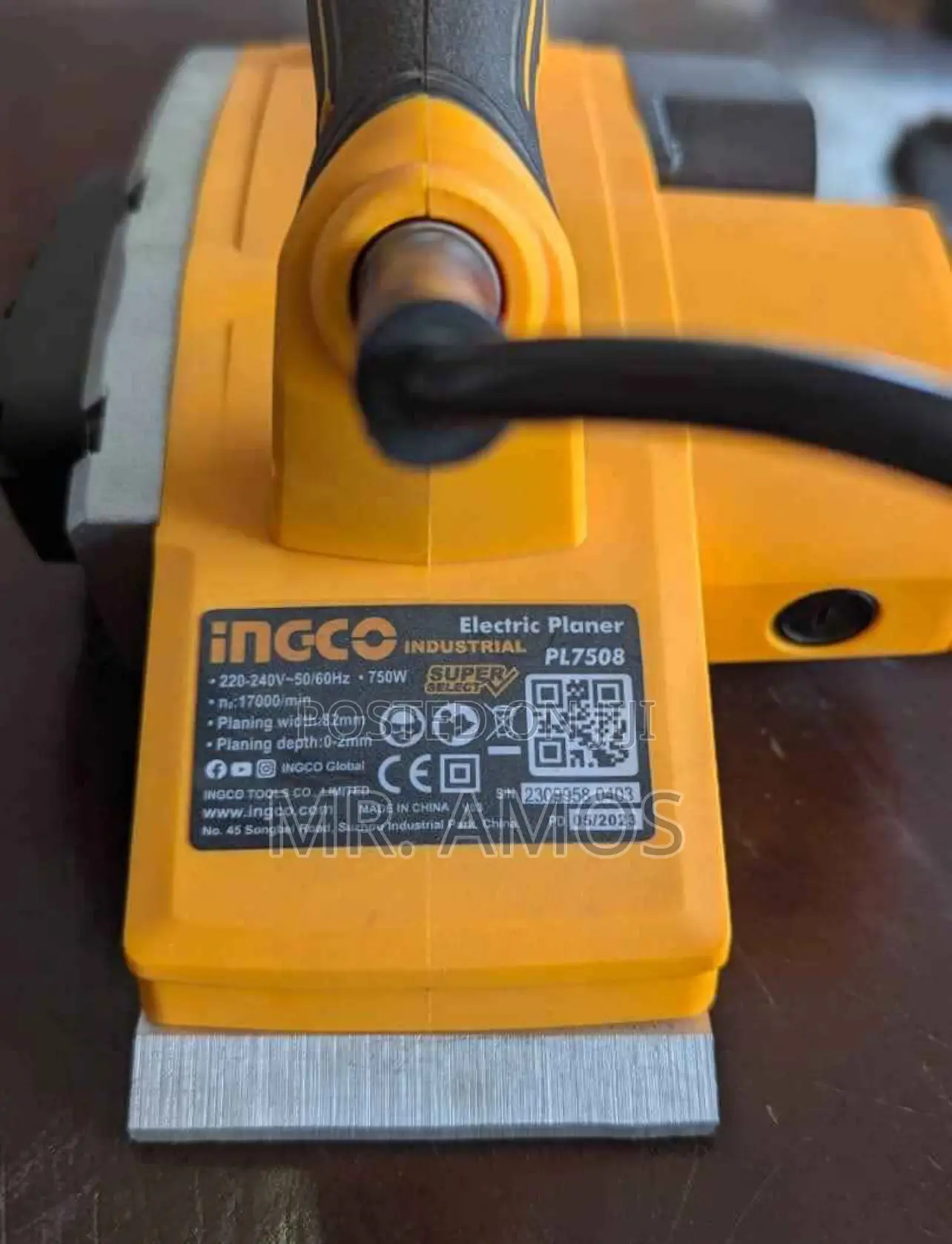 750w Makita Type Electric Planer With Aluminum Base - Pl7508 in Accra ...