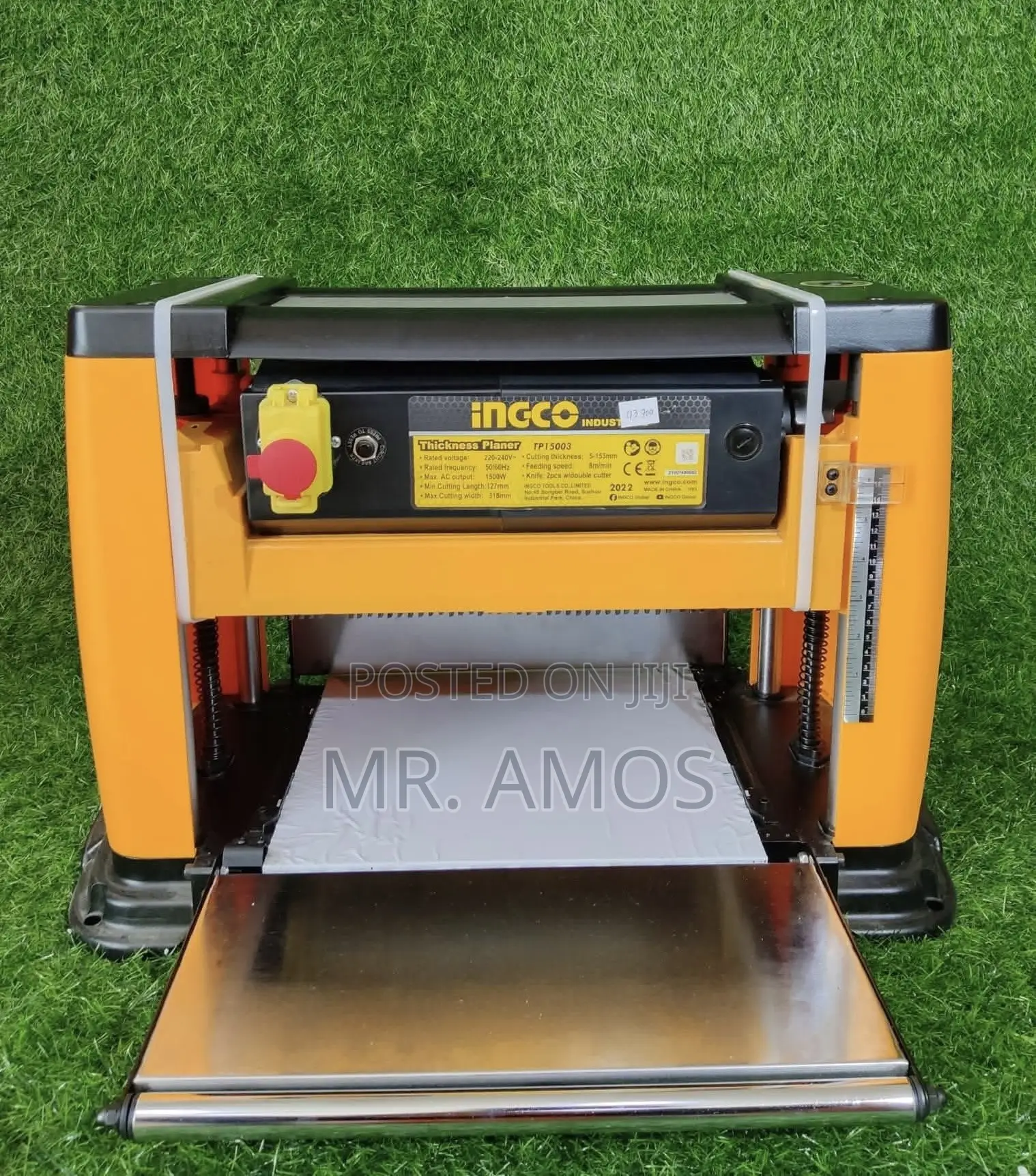 1500w Industrial Double Cutter Thickness Planer - Tp15003 in Accra ...