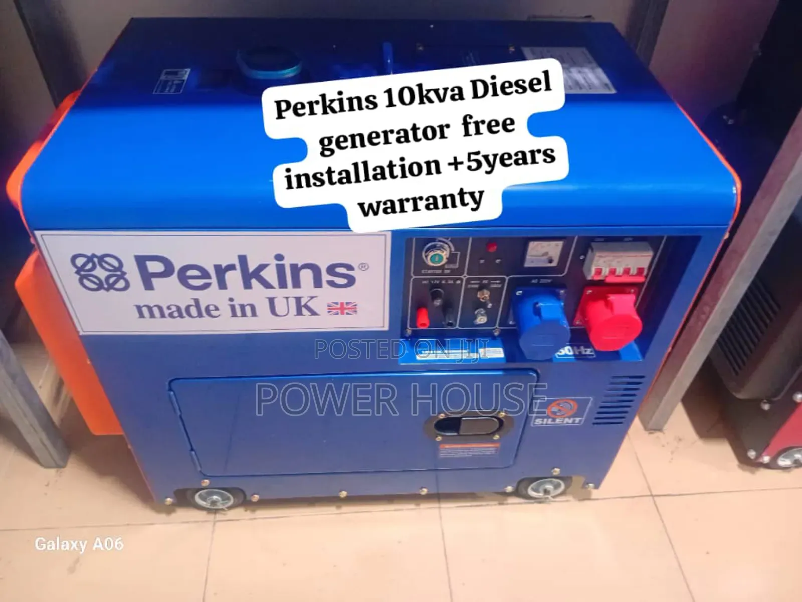Quantum Flux Perkins Diesel Generator 10kva Silent for sale - Power ...