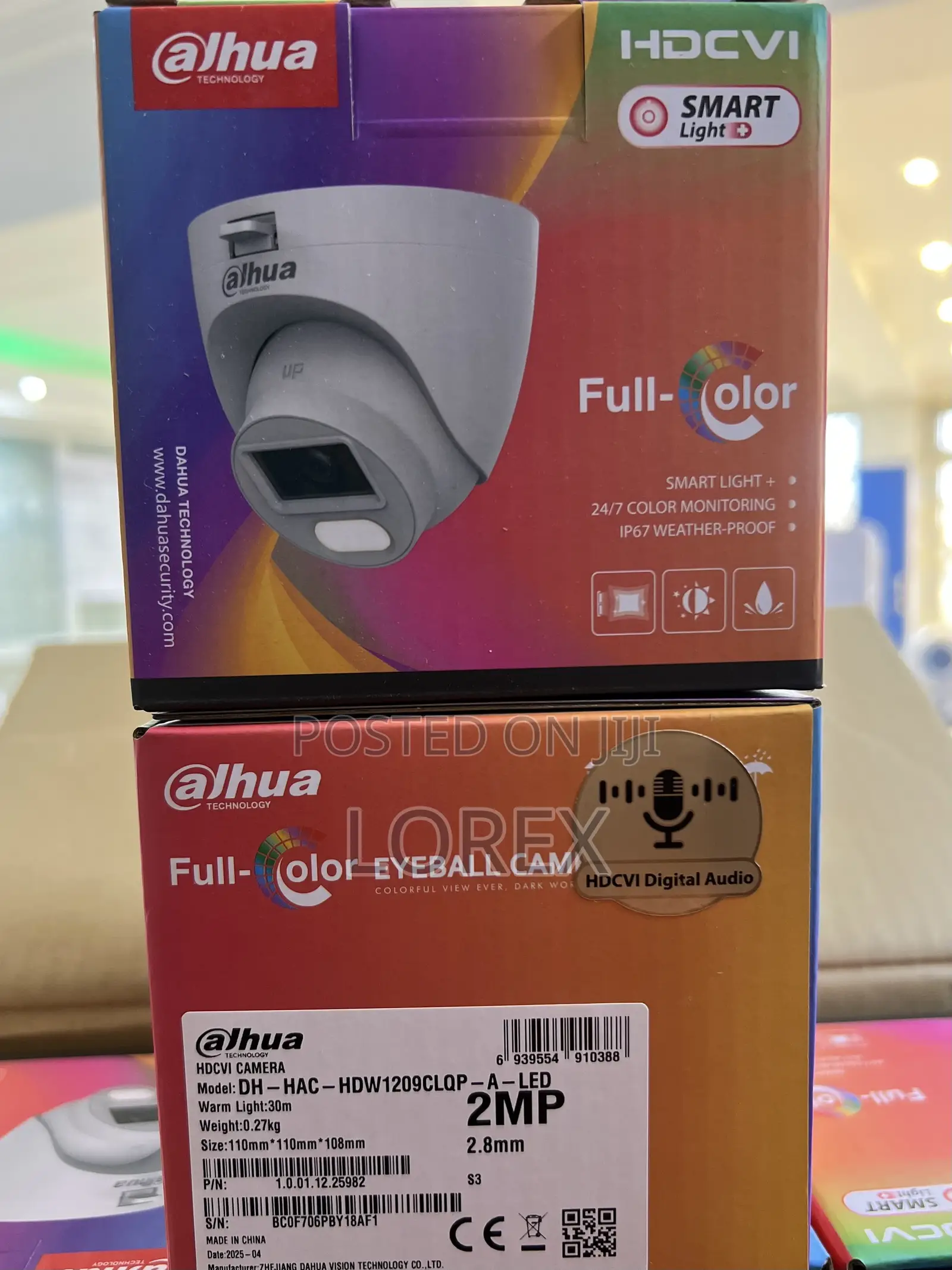 Dahua Indoor/Dome Camera Full Color Audio Hdw1209clqp-a-Led in Kasoa ...