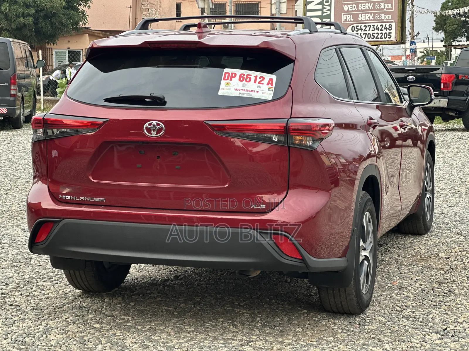 Toyota Highlander 2023 Red in Accra Metropolitan - Cars, Auto Blitz ...