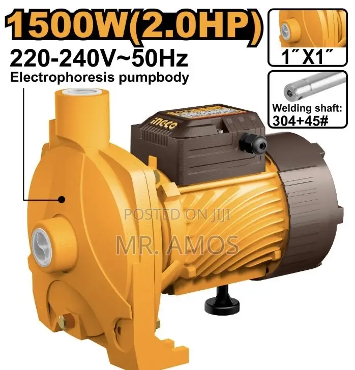 2hp Centrifugal Water Pump With 1500w Copper Motor - Cpm150068 in Accra ...