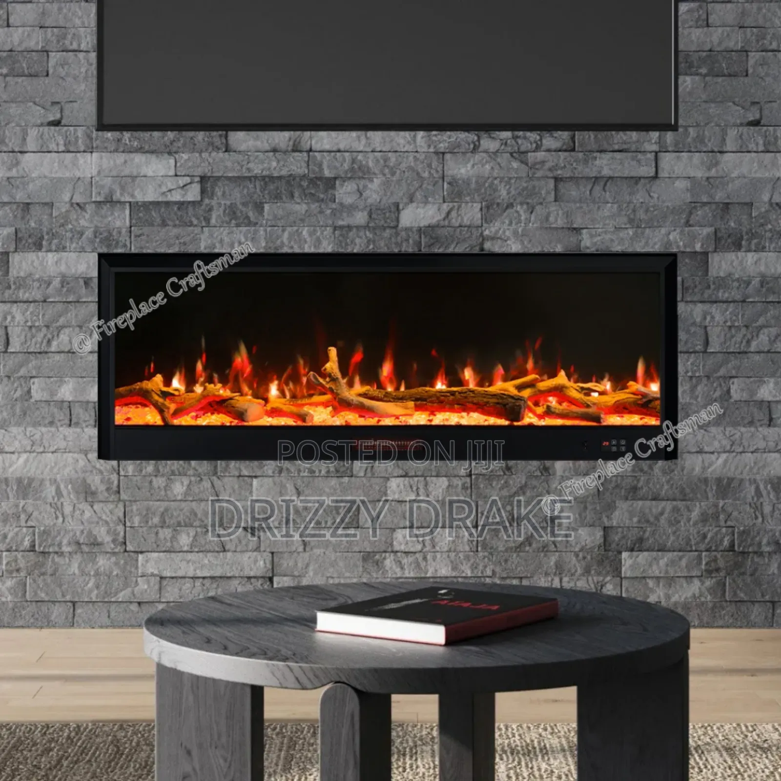 Fireplace ( 1 Meter Length ) Multiple Flame Colors in Achimota - Home ...
