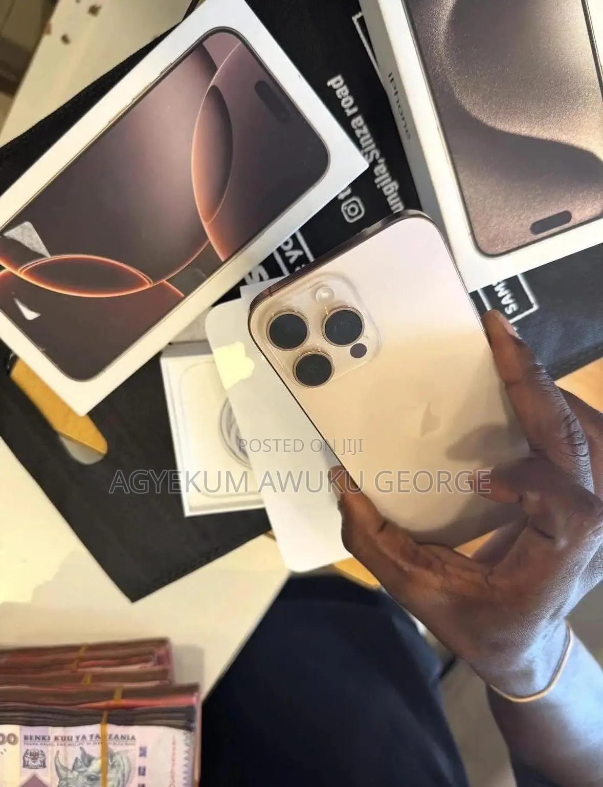 Apple iPhone 16 Pro Max 512 GB Gold in Accra Metropolitan - Mobile ...