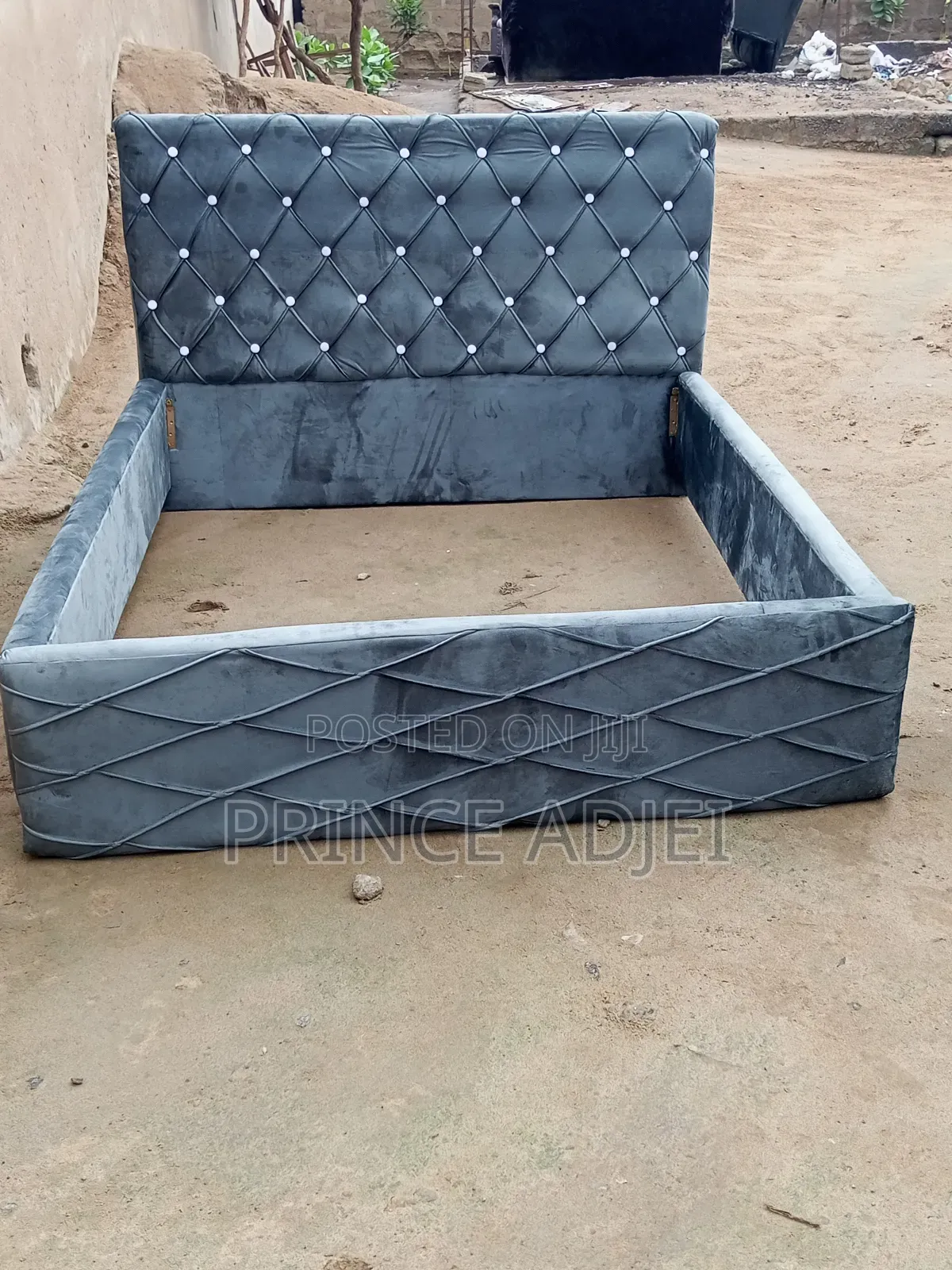 Simple Double Bed Frame Affordable in Kasoa - Furniture, Prince Adjei ...