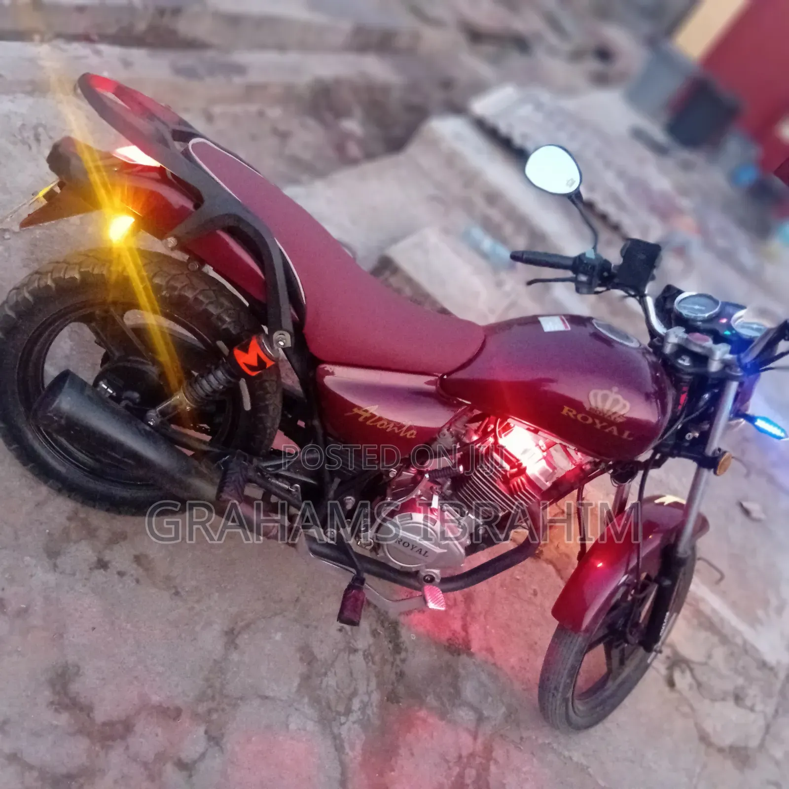 Royal Motorcycle 2024 Red in Cantonments - Motorcycles & Scooters ...