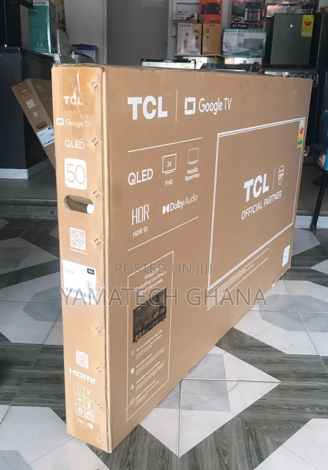 Tcl 50 Inch Smart Qled Google Tv in Accra Metropolitan - TV & DVD ...