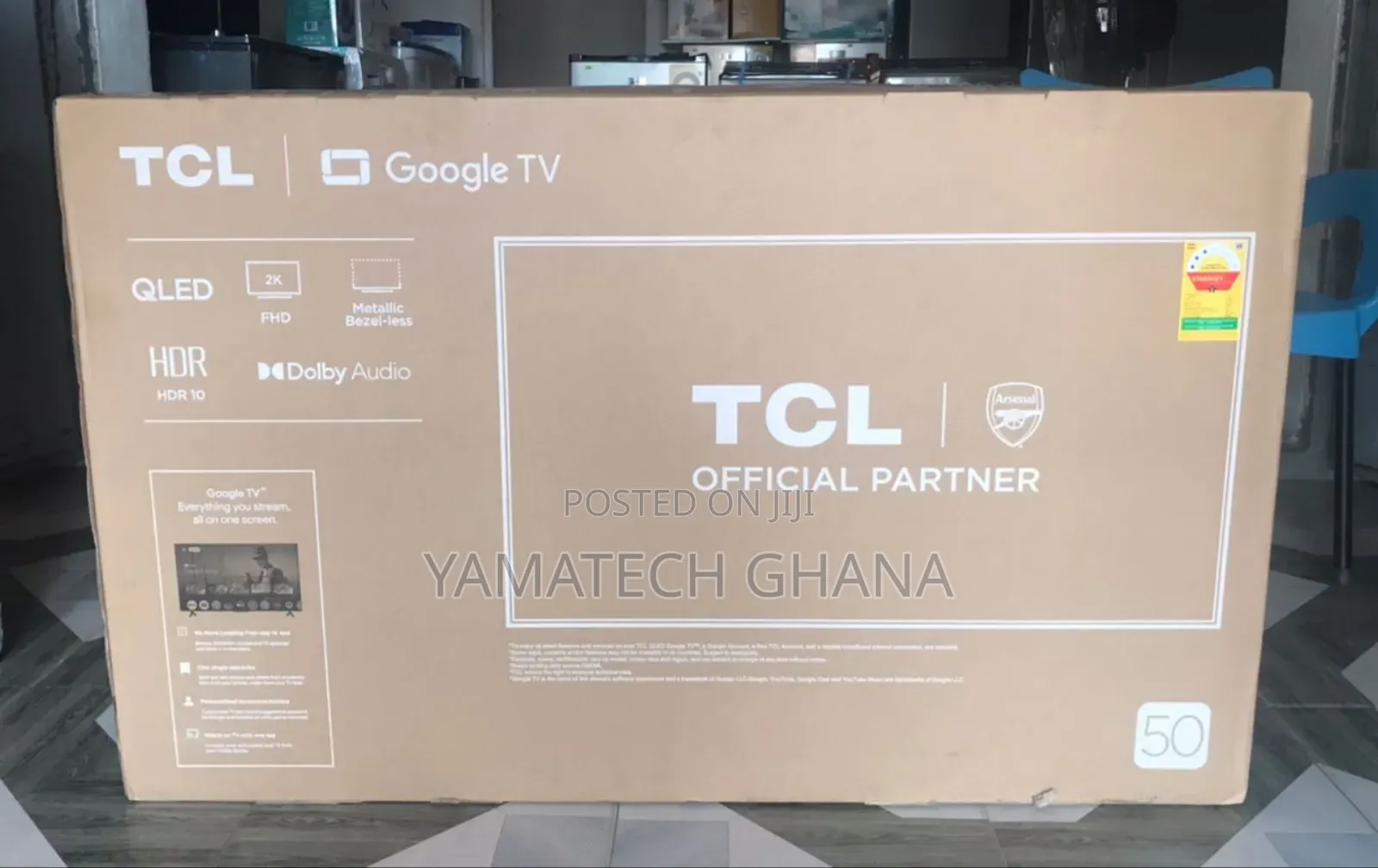 Tcl 50 Inch Smart Qled Google Tv in Kotobabi - TV & DVD Equipment ...