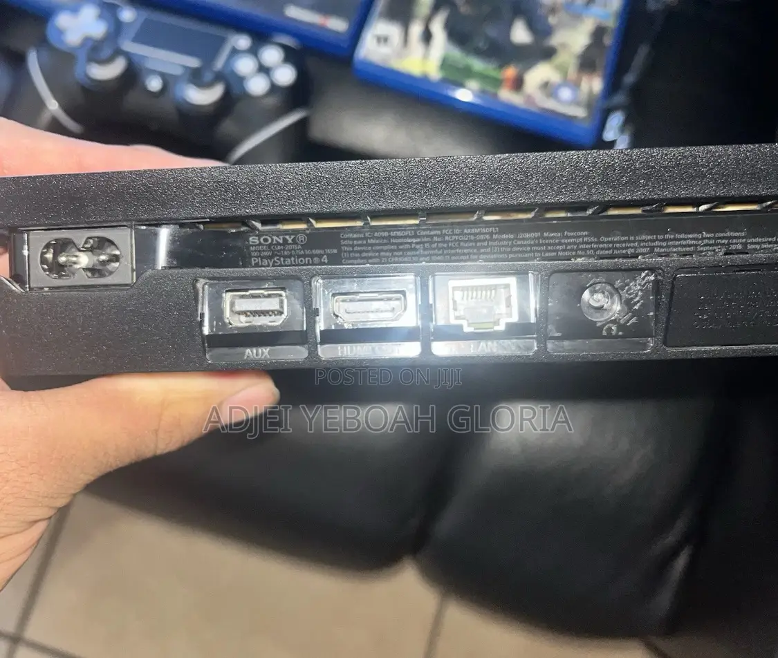 Sony Playstation 4 Slim 500 Gb Black With 3 Disc Games in Ashomang ...