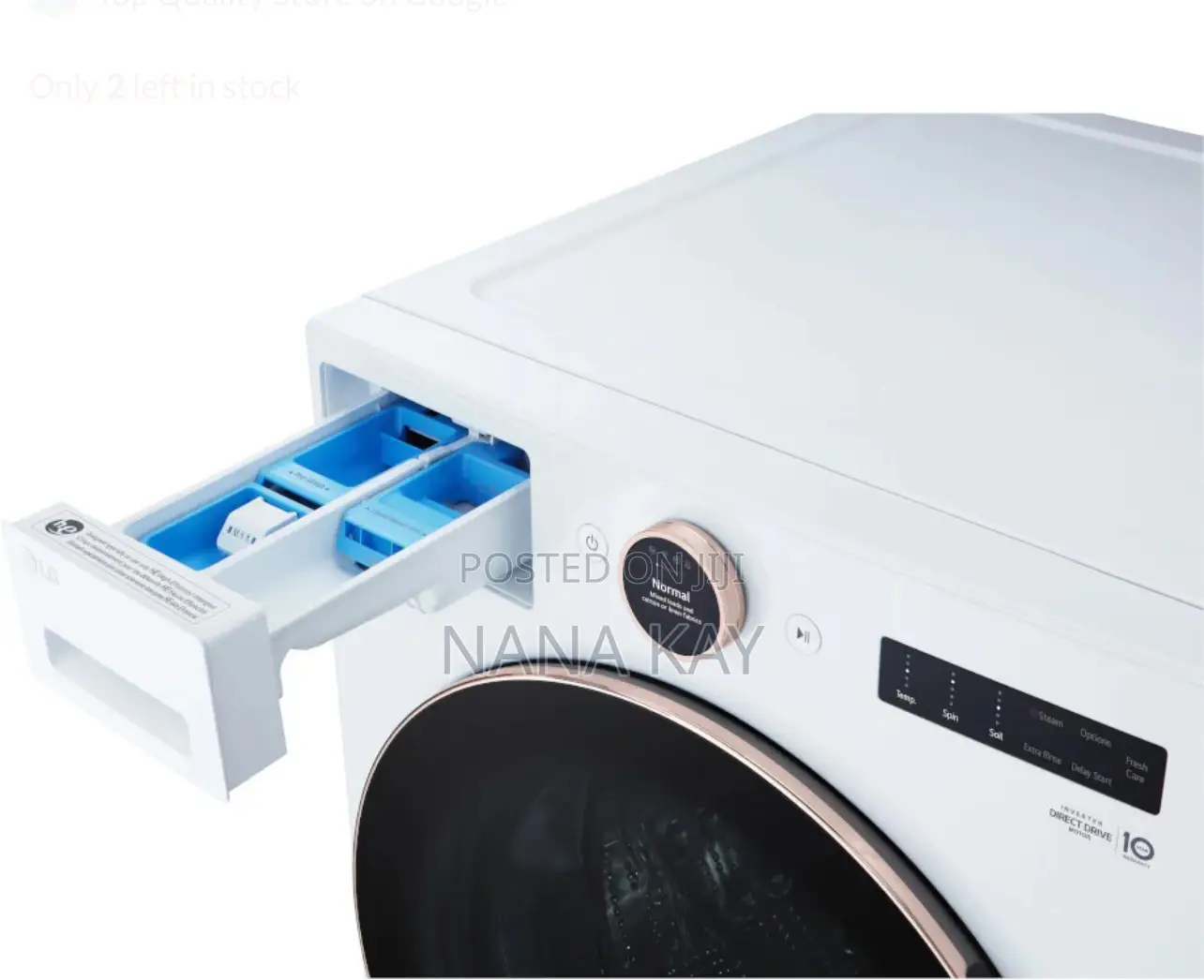 27 Inch Front Load Smart Washer With 5.0 Cu. Ft. Capacity, in Adenta - Home Appliances, Nana Kay ...