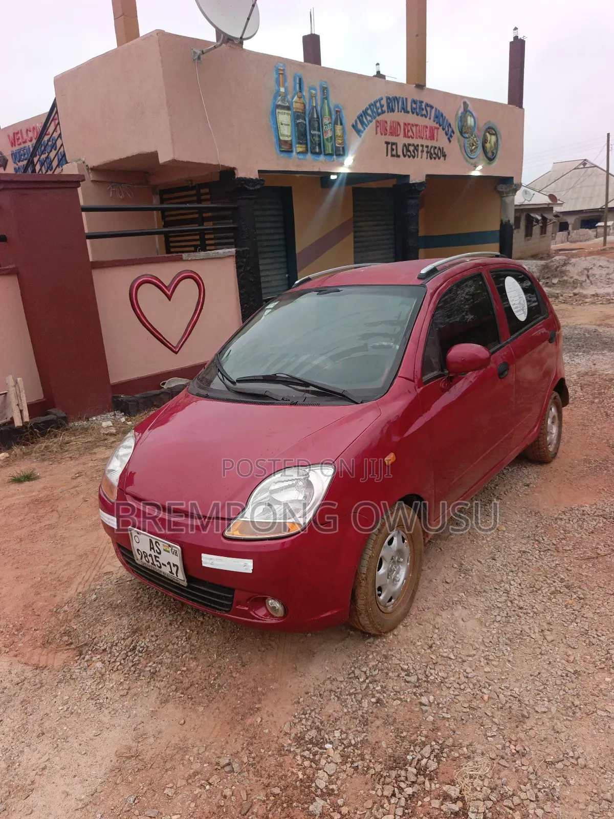Daewoo Matiz 2008 Red in Kumasi Metropolitan - Cars, Brempong Owusu ...
