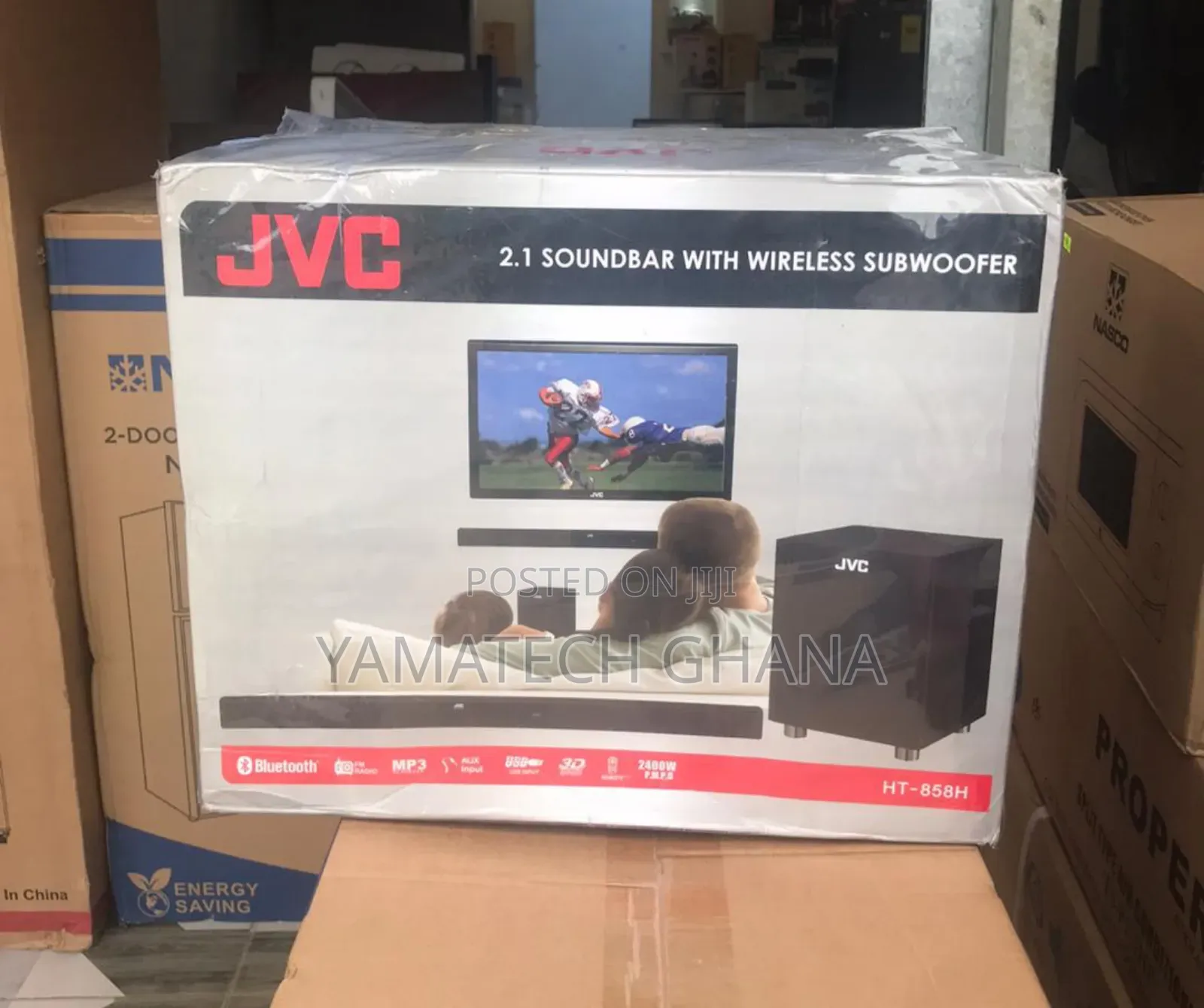 JVC Wireless Soundbar With Woofer in Accra Metropolitan - Audio & Music ...